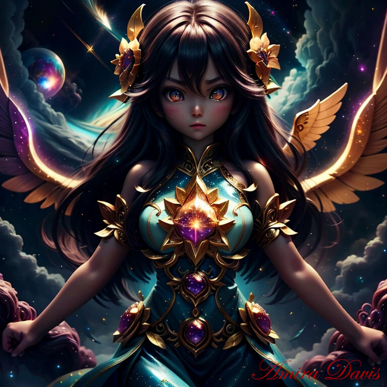 ArtStation - Aetheria, the Celestial Sovereign: