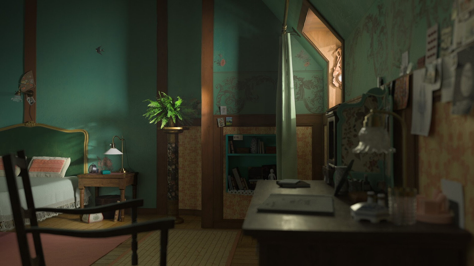 ArtStation - Jojo Rabbit's Interior Study