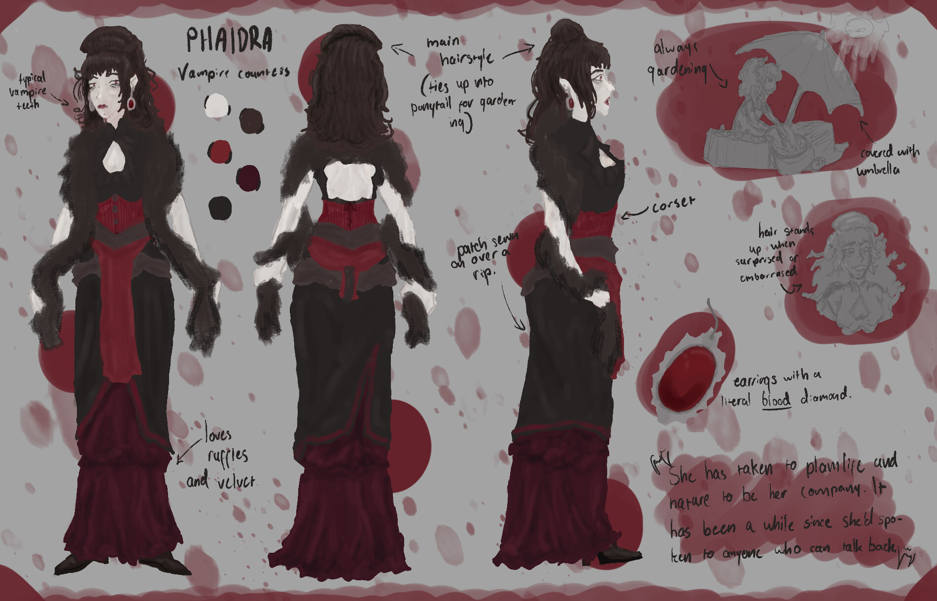 ArtStation - Phaidra - Vampire Countess