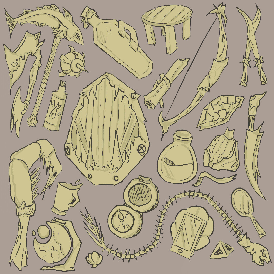 ArtStation - Sea-Based Props