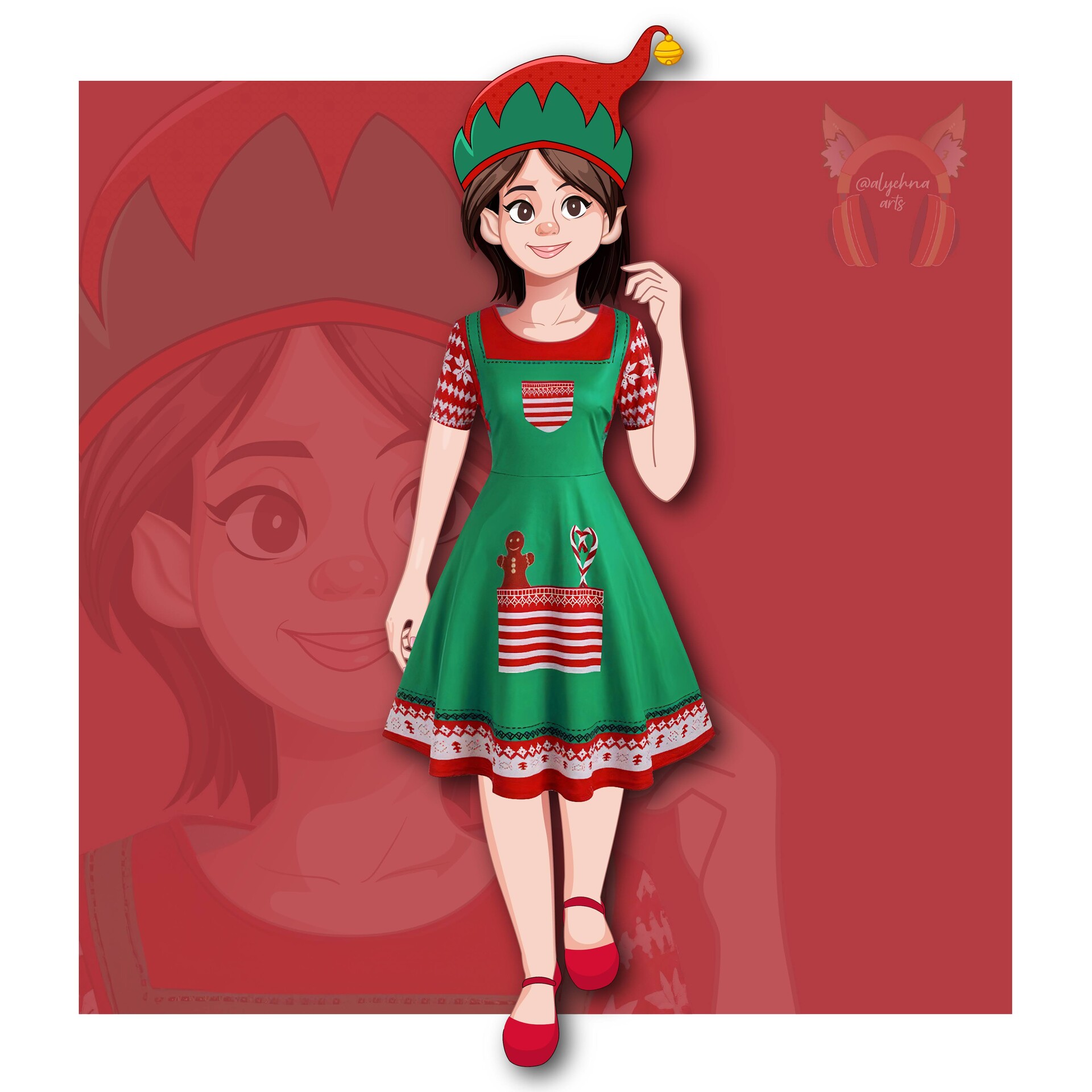 ArtStation - 2D ELF CHARACTER