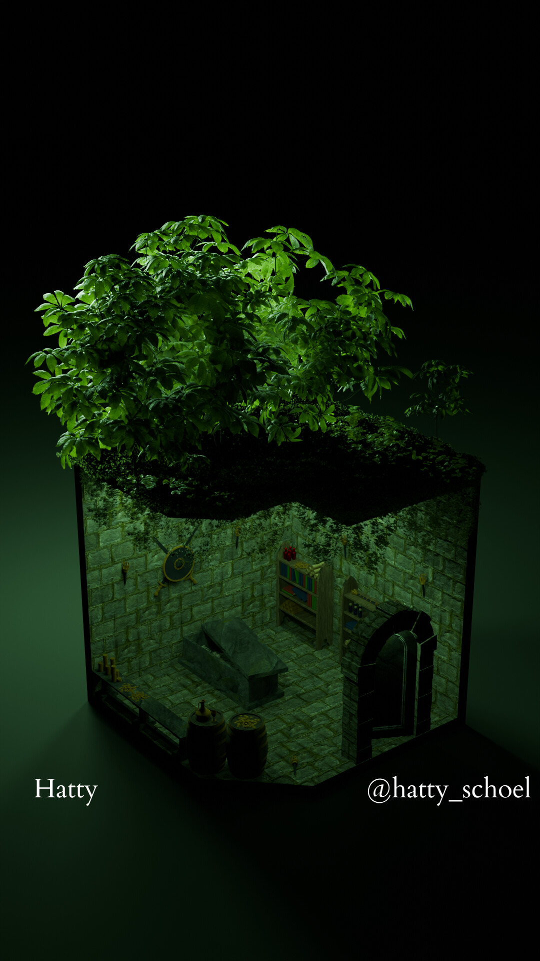 ArtStation - The lost dungeon