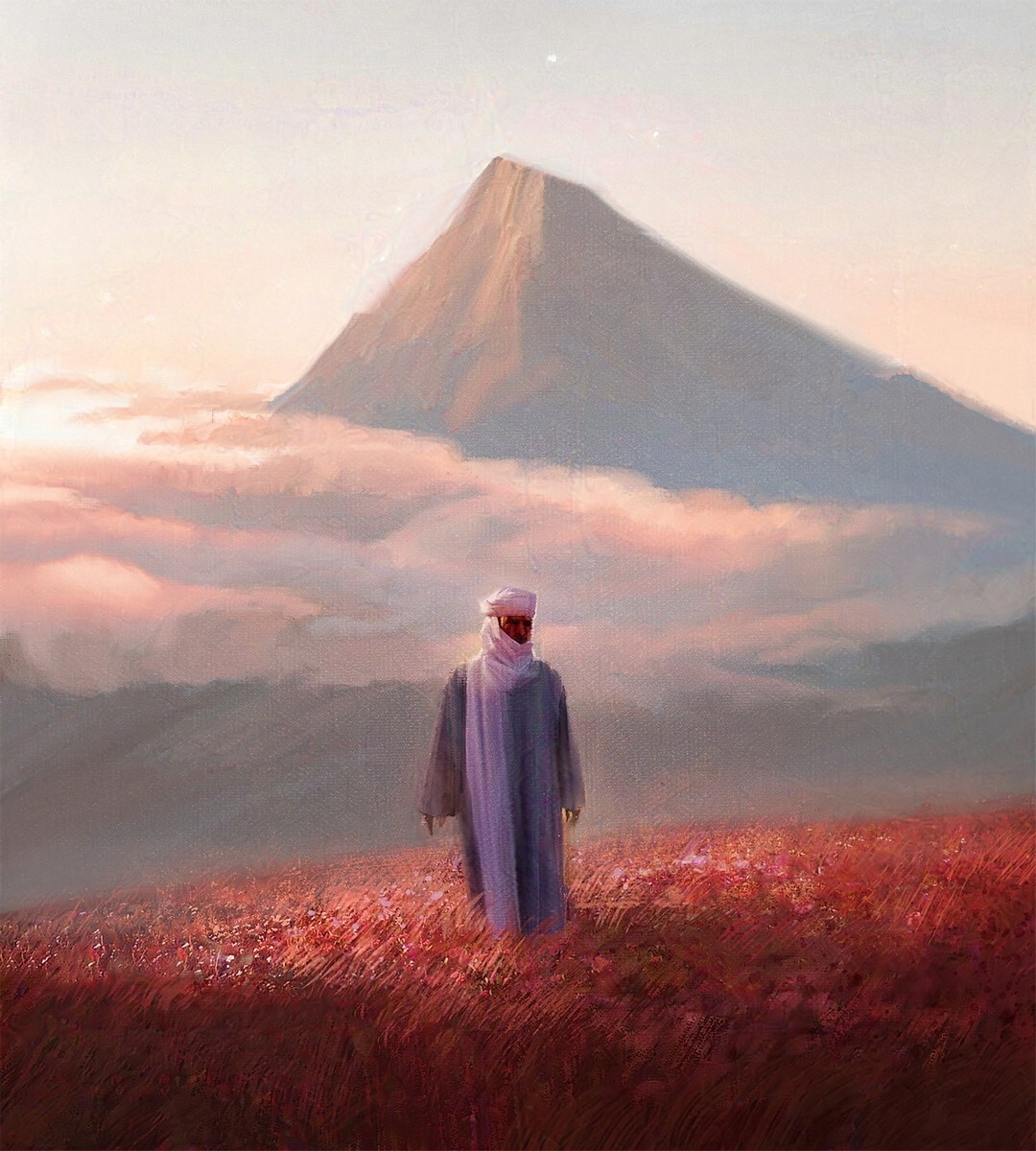 ArtStation - Red Field Wanderings