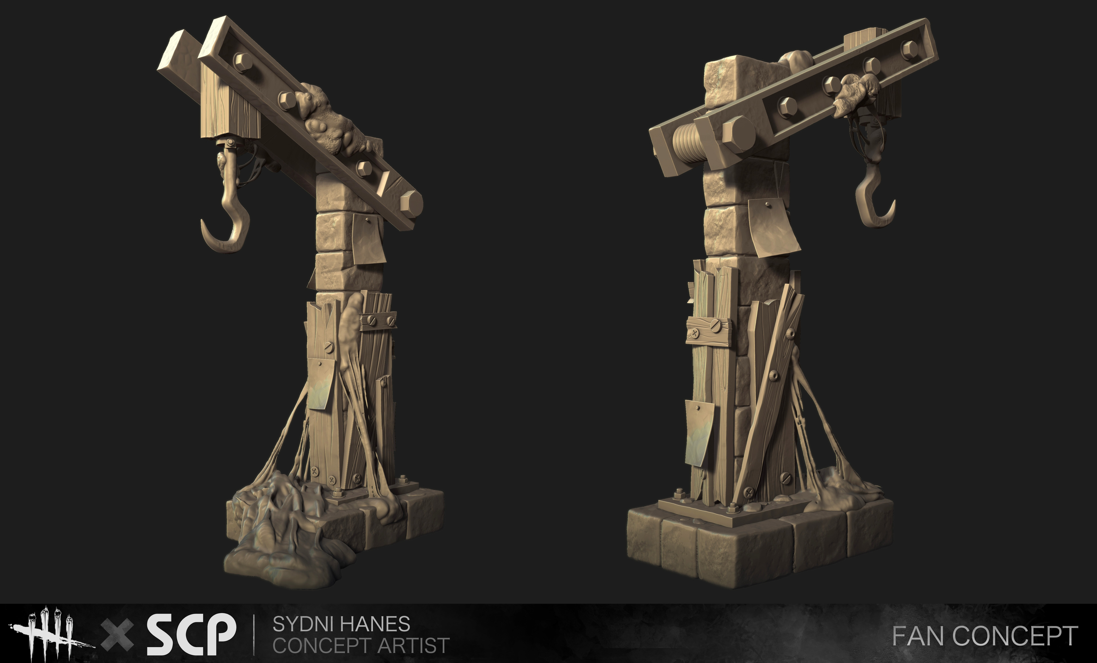 Sydni Hanes - FAN CONCEPT/ SCP X DBD/ THESIS HOOK