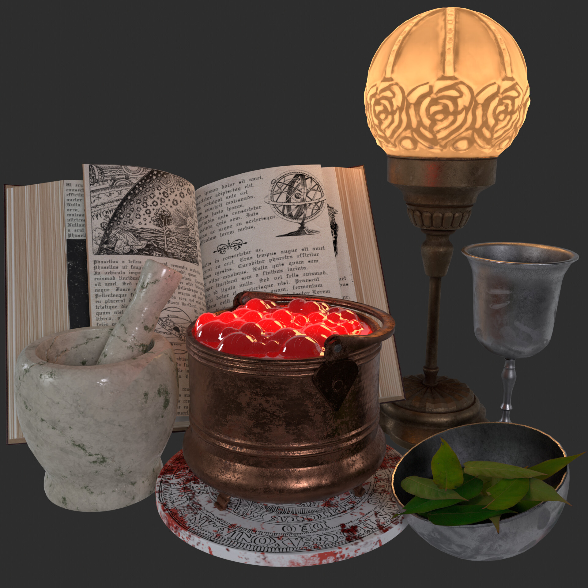 Aimee R. - Witch's Cabinet : Prop Showcase