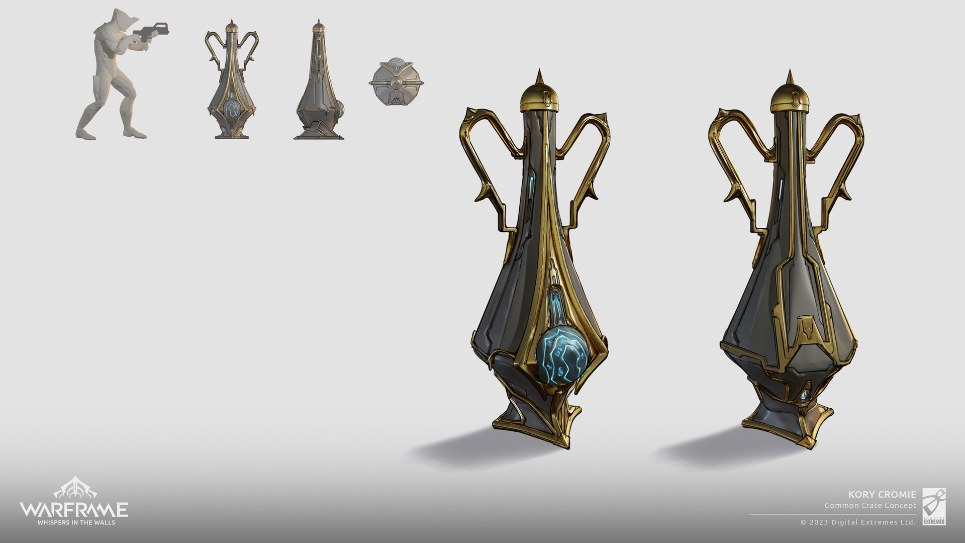Kory Cromie - Warframe Prop Concepts
