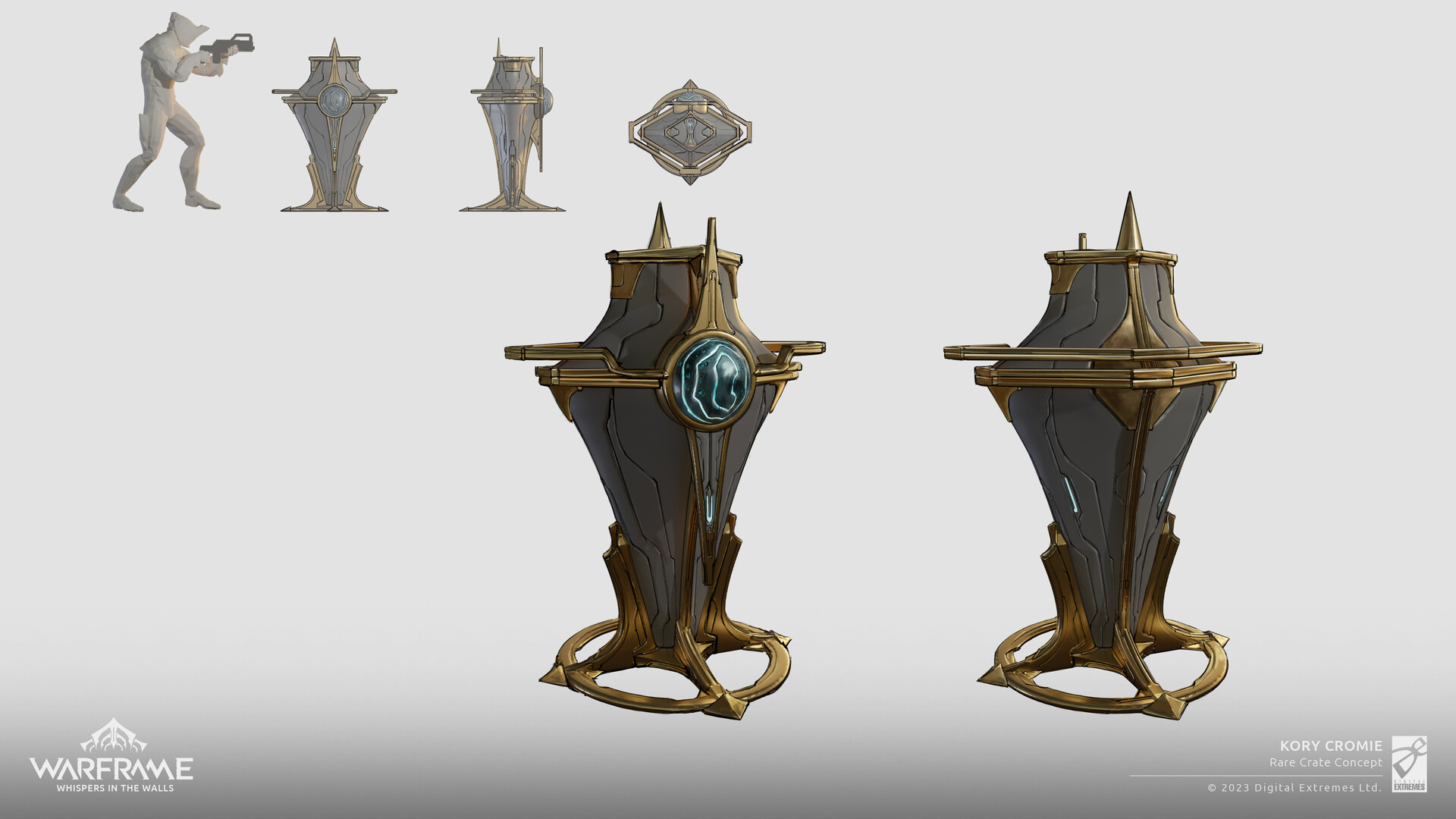 Kory Cromie - Warframe Prop Concepts
