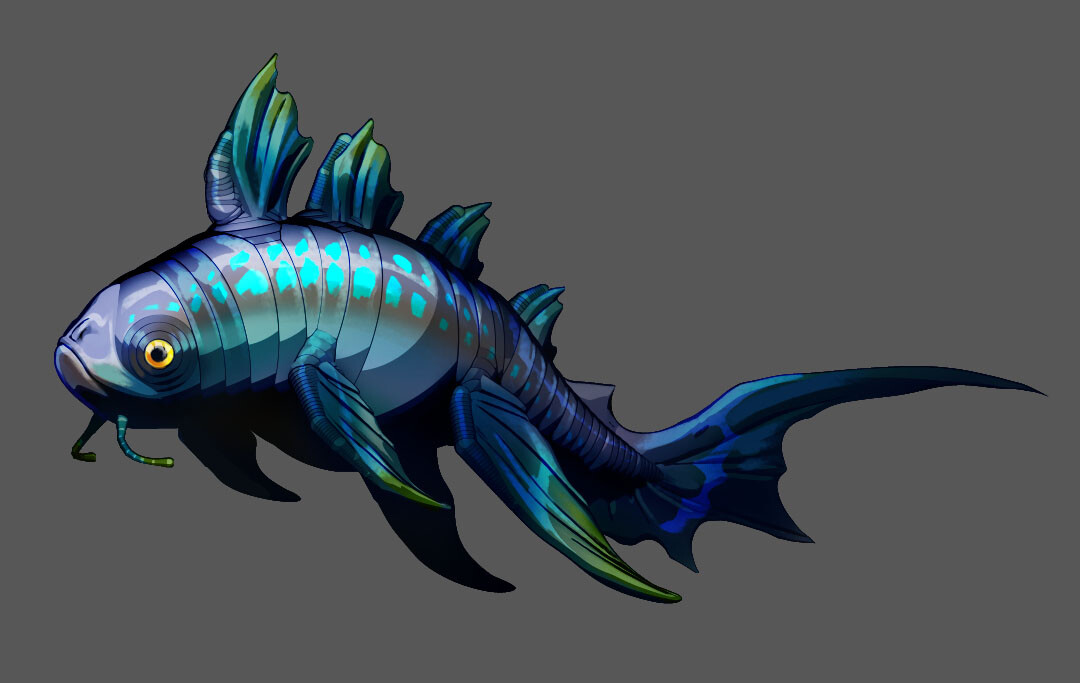 ArtStation - Fish Creature