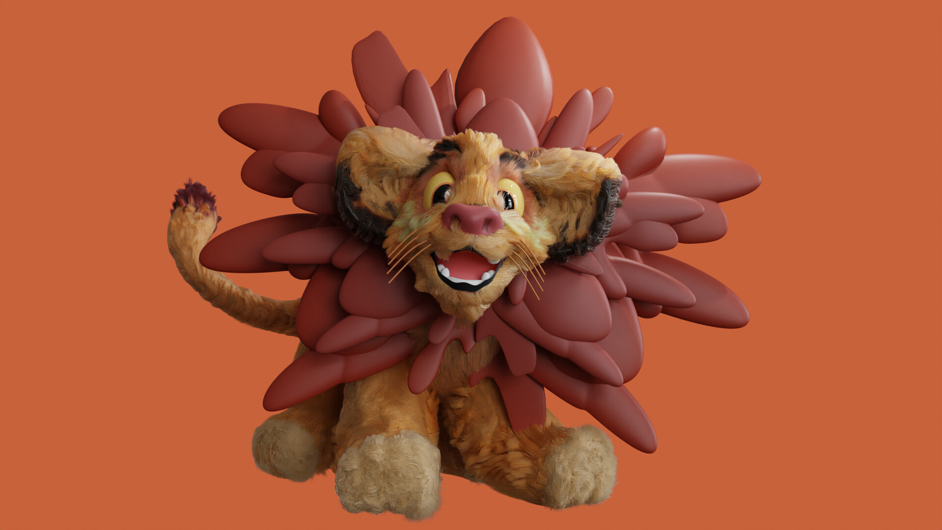 ArtStation - Simba 3d Model