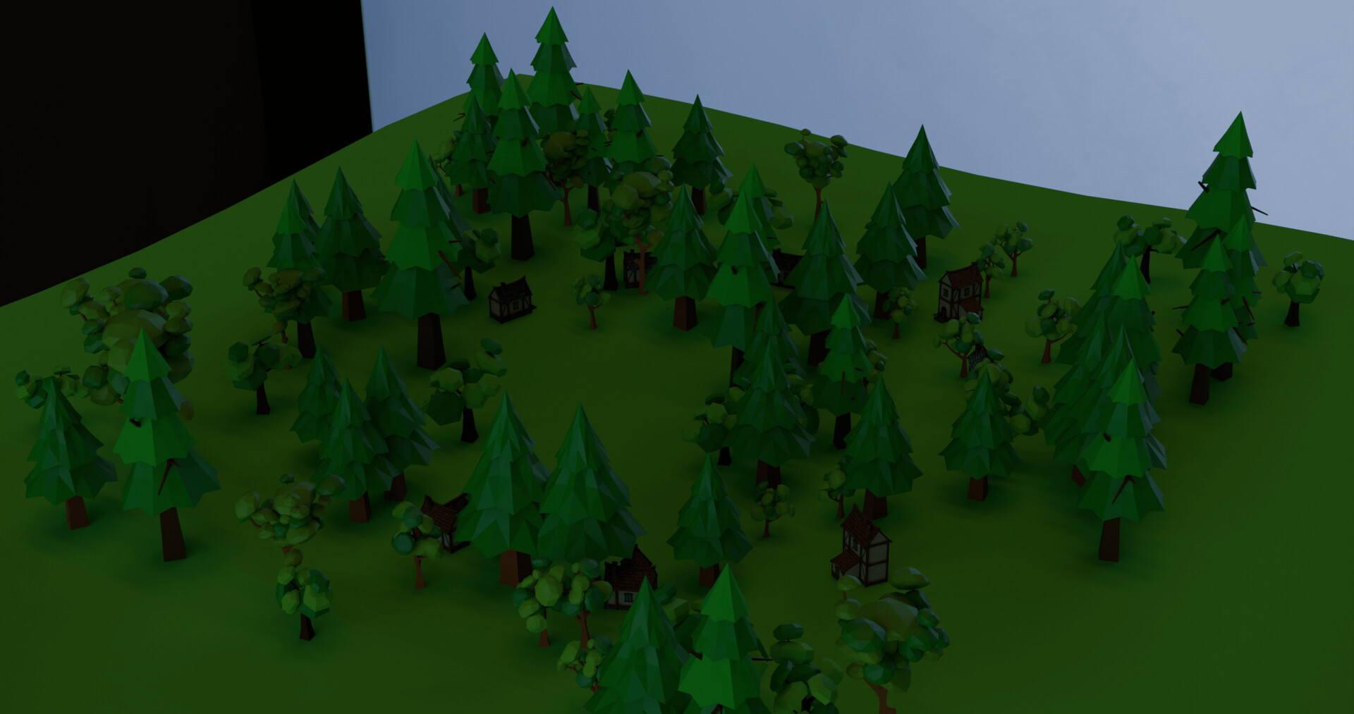 3D Design and Tech Art - Procedural Environment Generator Script Blender