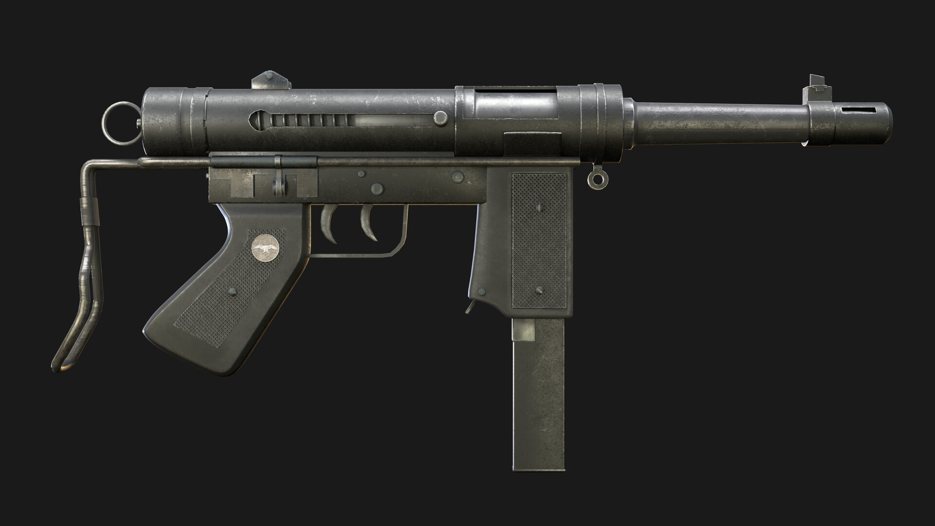 Carlosan - Submachine gun Halcon ML63