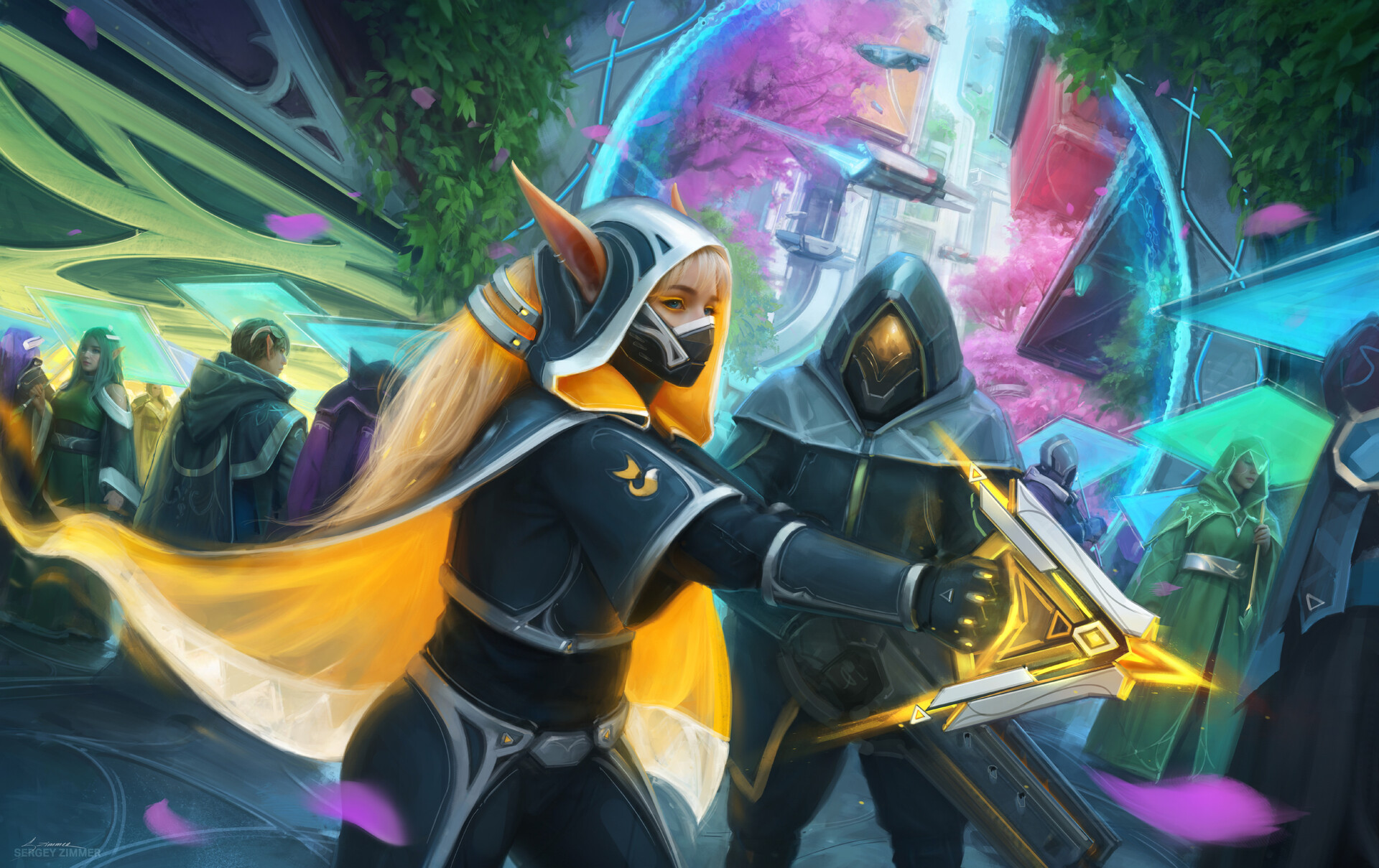 ArtStation - NW Northern Lights FLAMEFOX