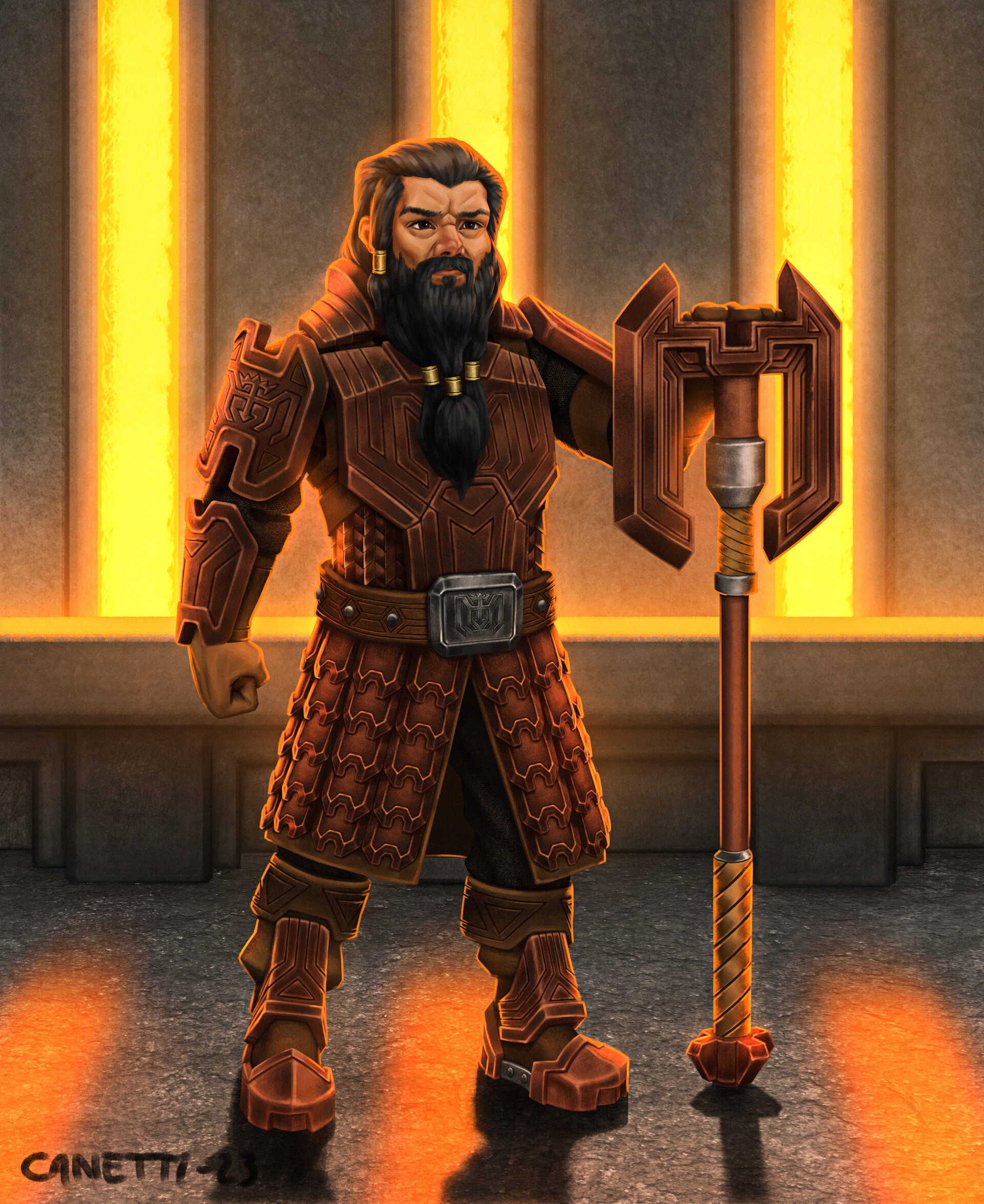 ArtStation - Dwarf character design