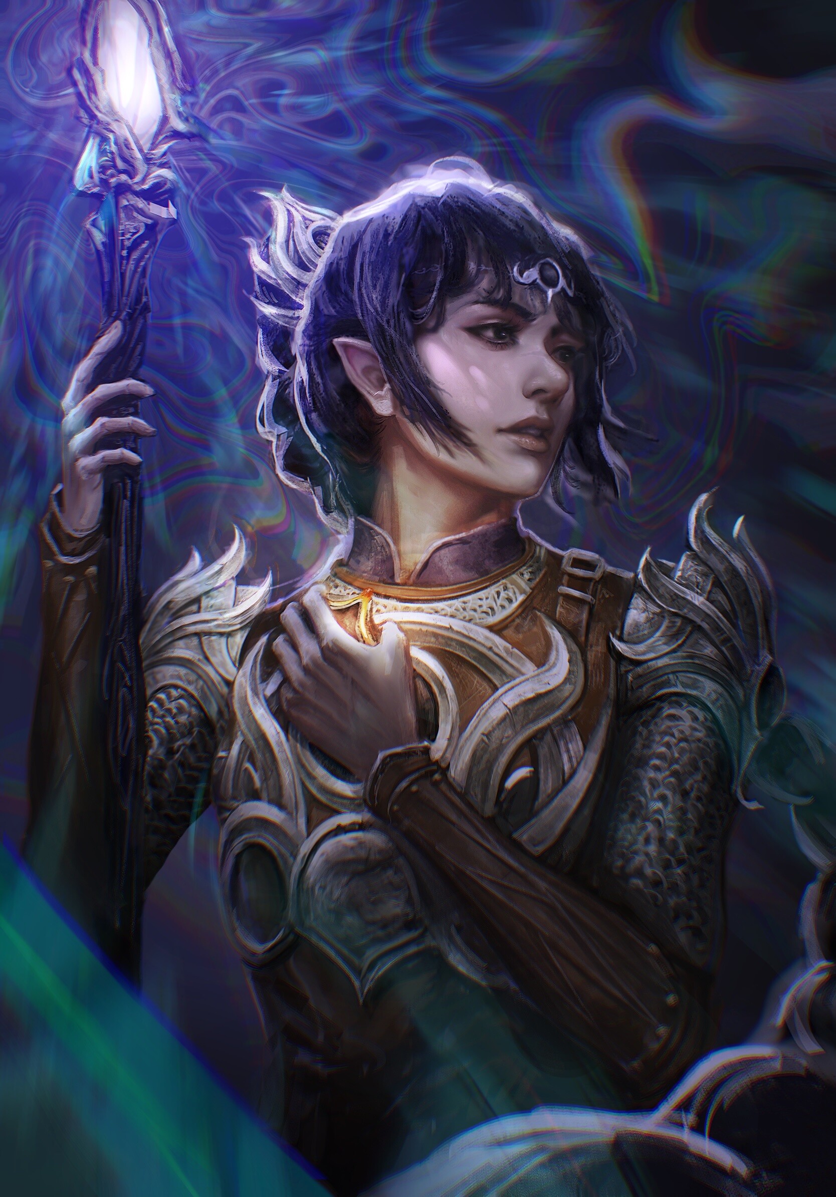 ArtStation - Baldur’s gate 3 - Shadowheart fanart