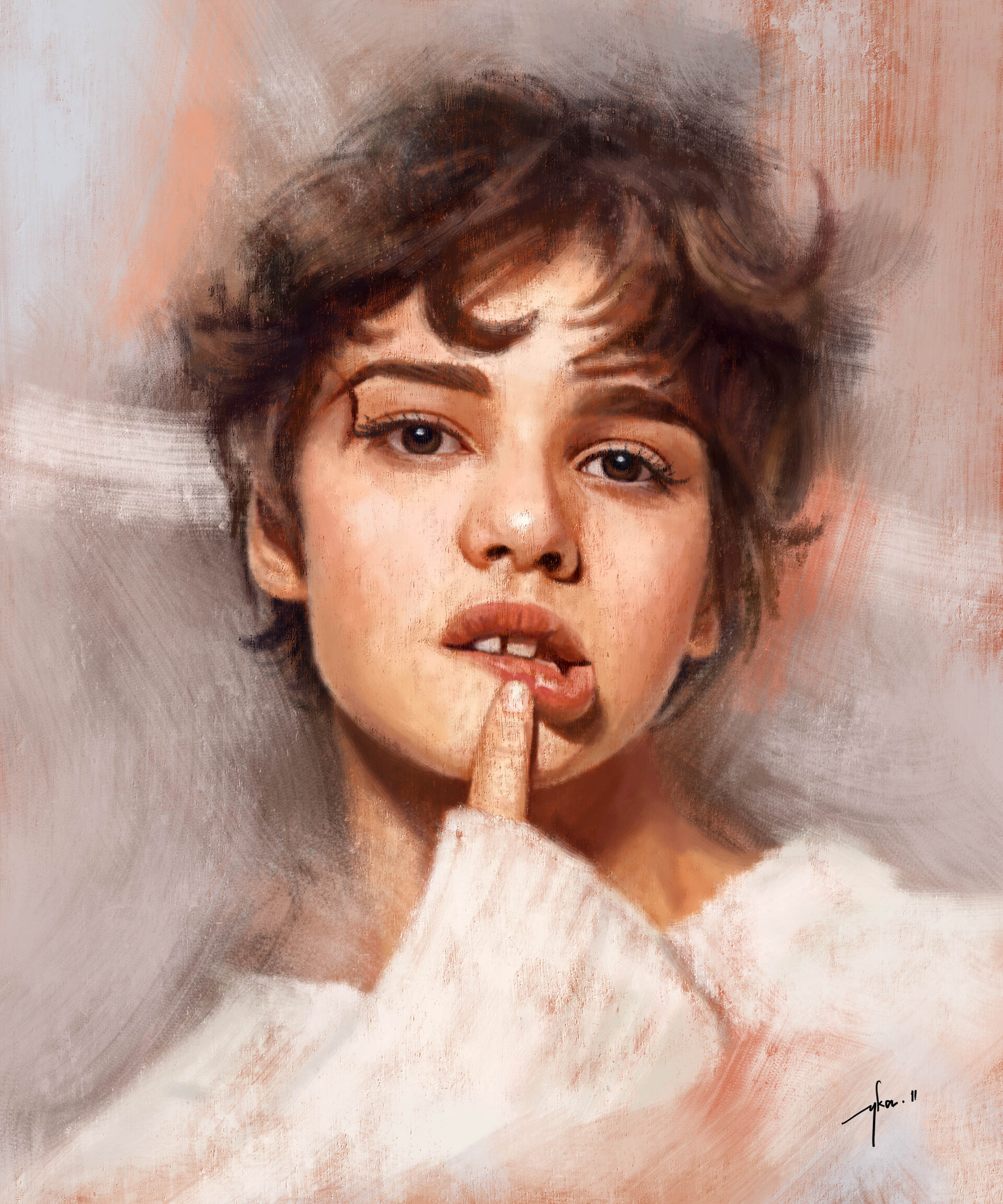 ArtStation - // Portrait study