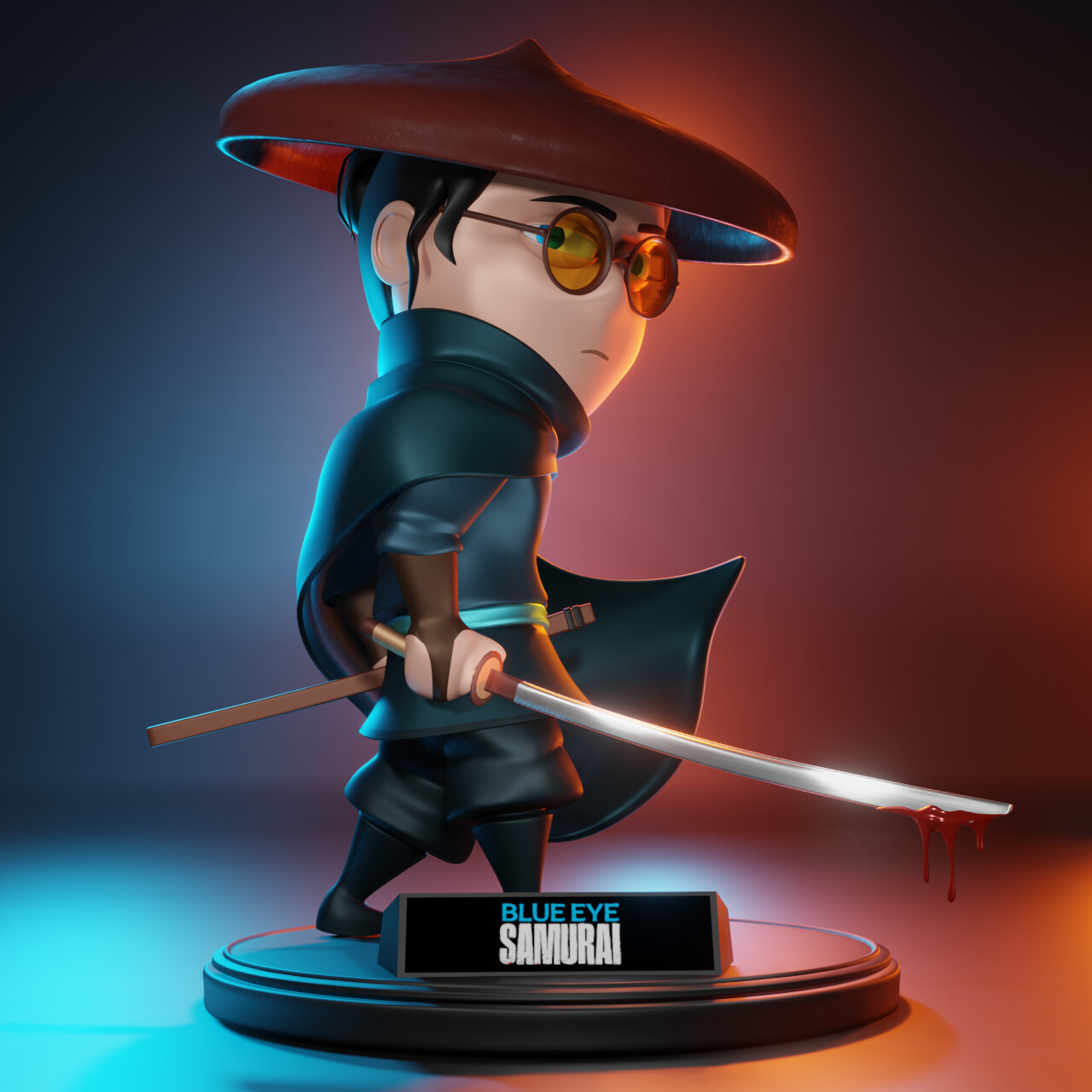 ArtStation - Mizu - Blue Eye Samurai