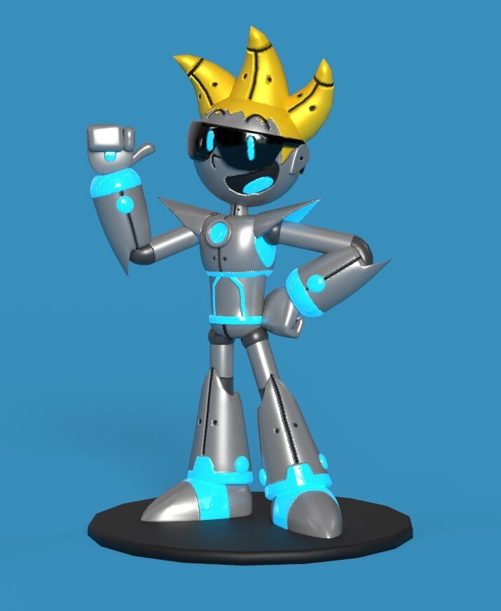 ArtStation - Supergamer 3d model