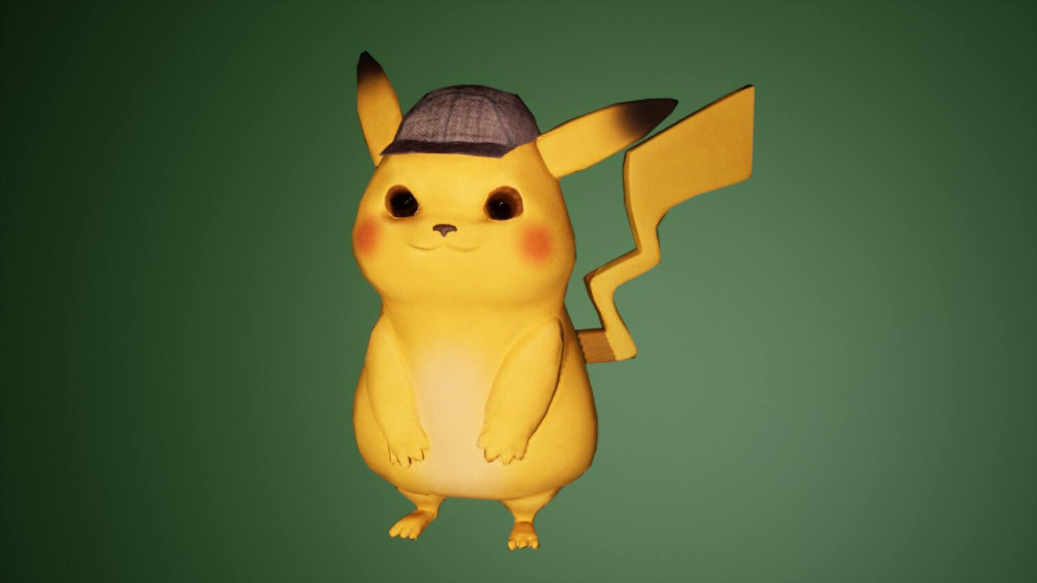 ArtStation - Detective Pikachu 3D Model