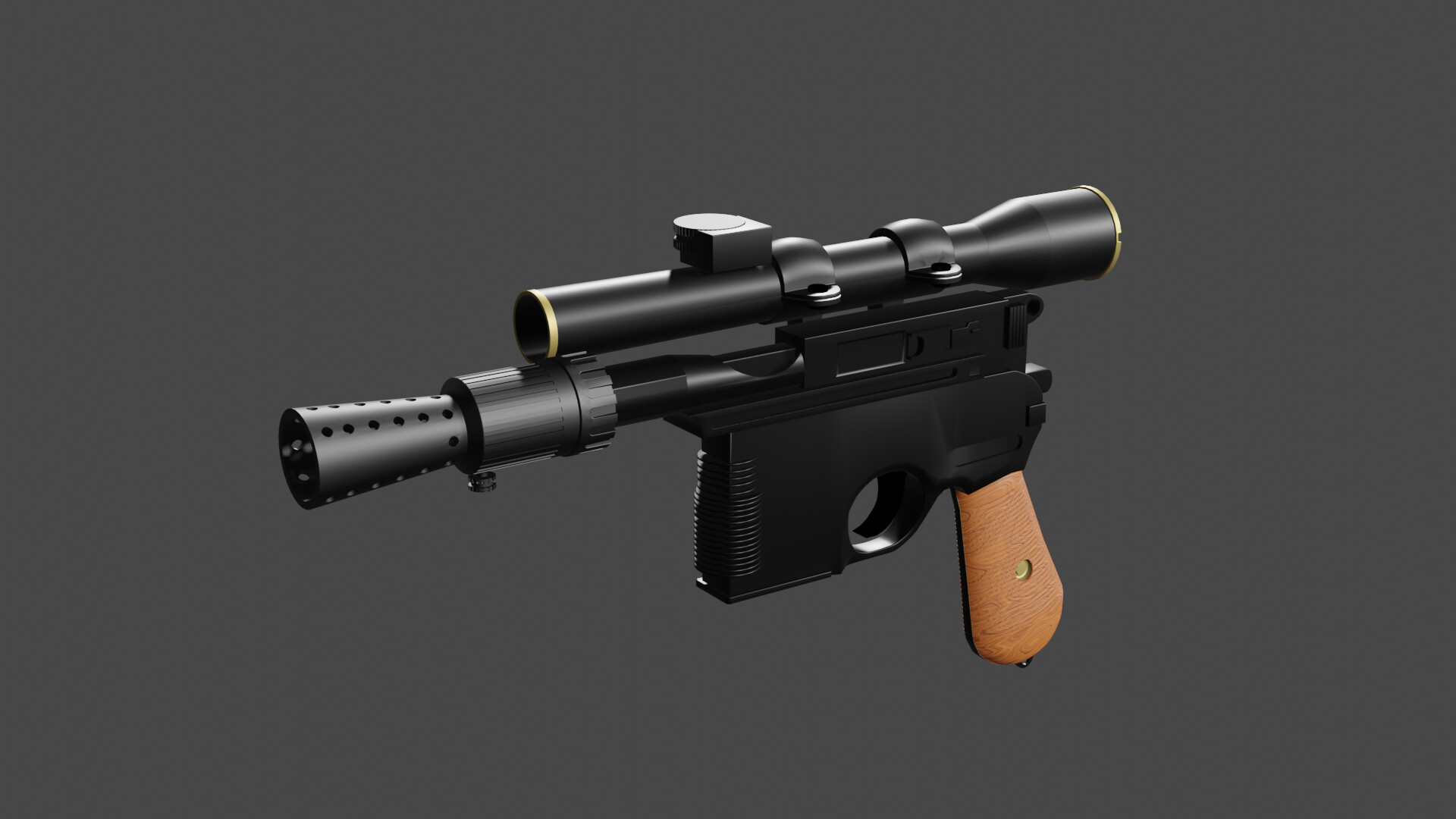 ArtStation - Han Solo Blaster (STAR WARS)