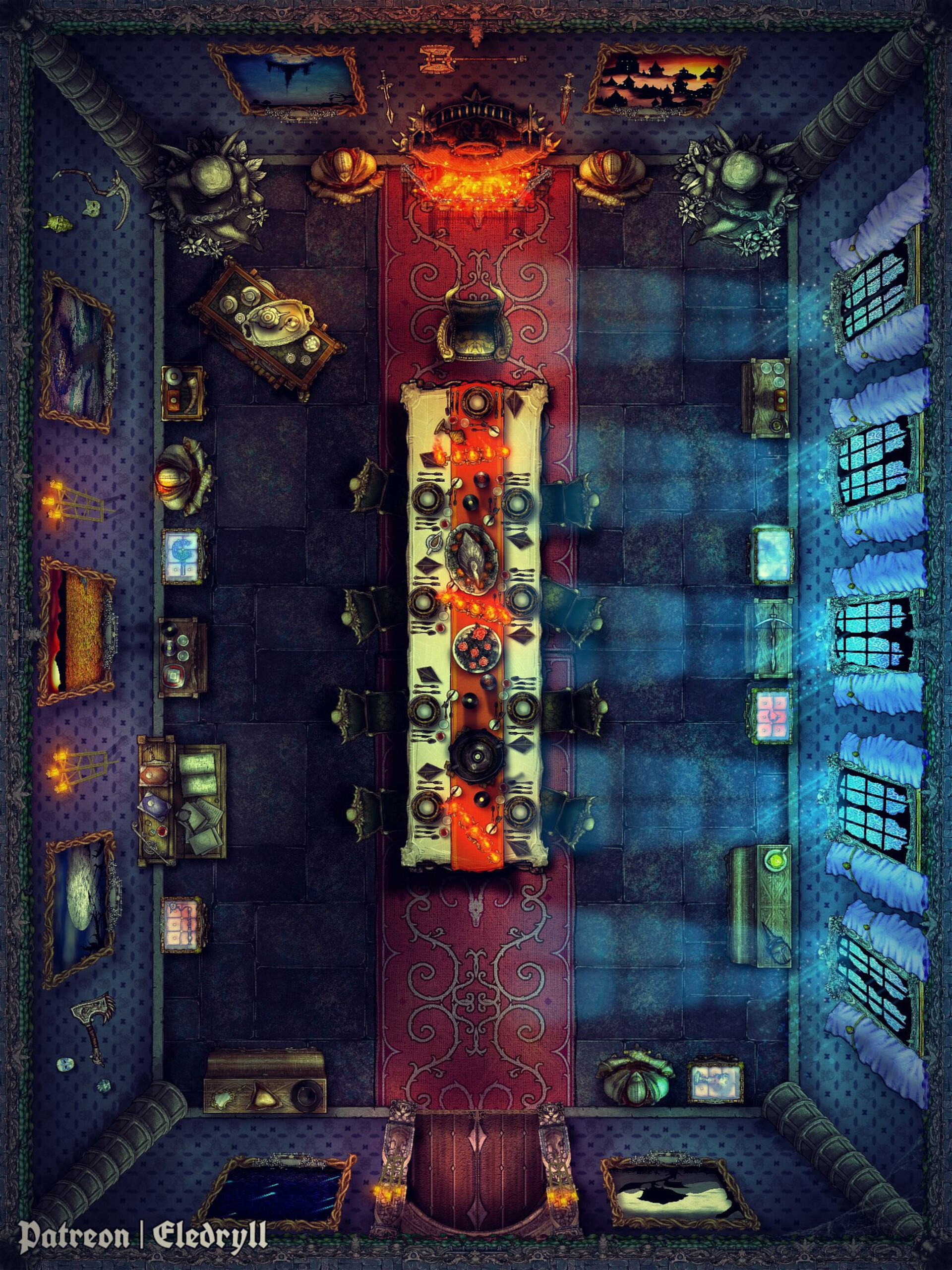 ArtStation - Banquet Hall