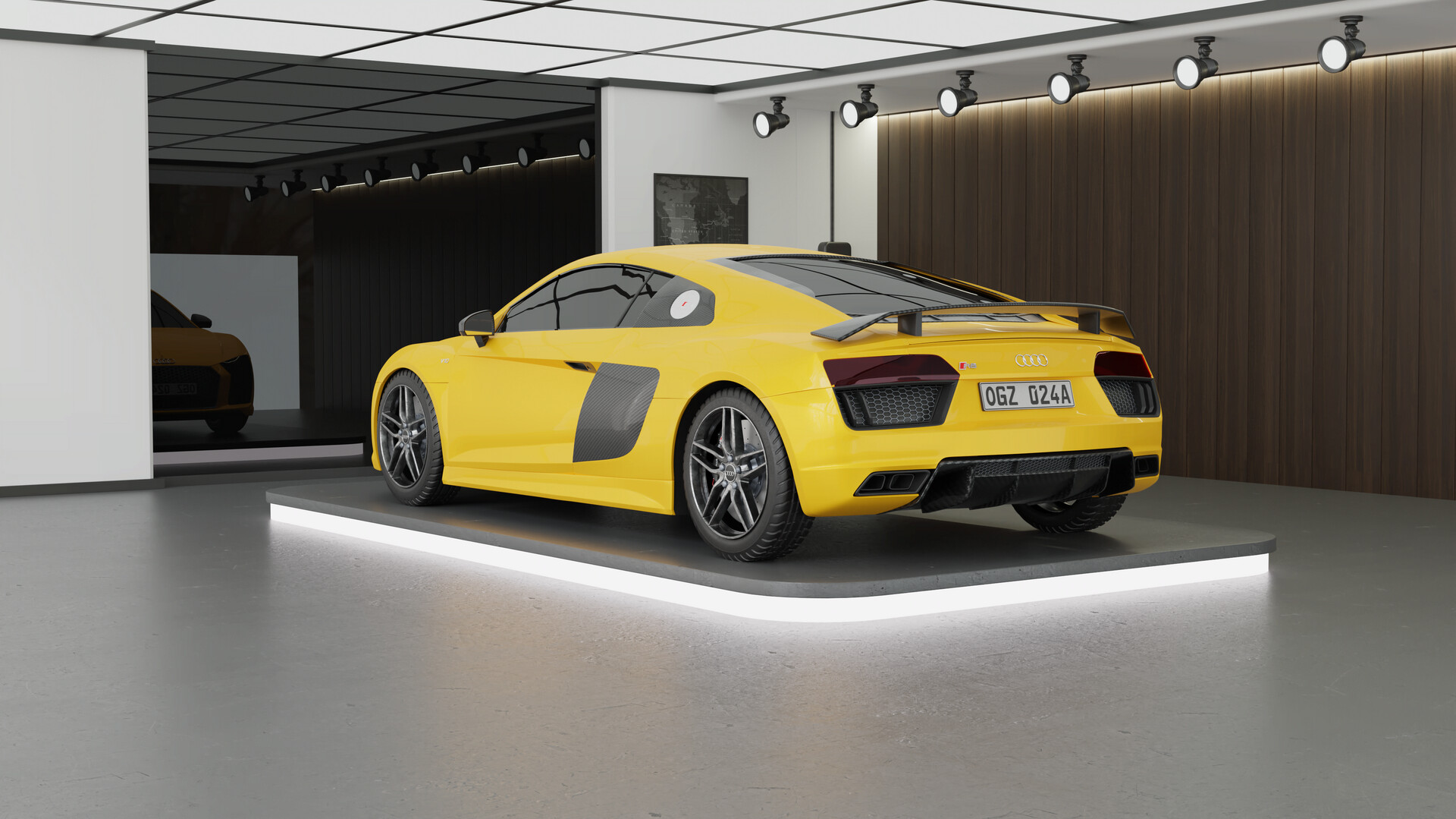 ArtStation - Audi R8 Modelling/Rendering