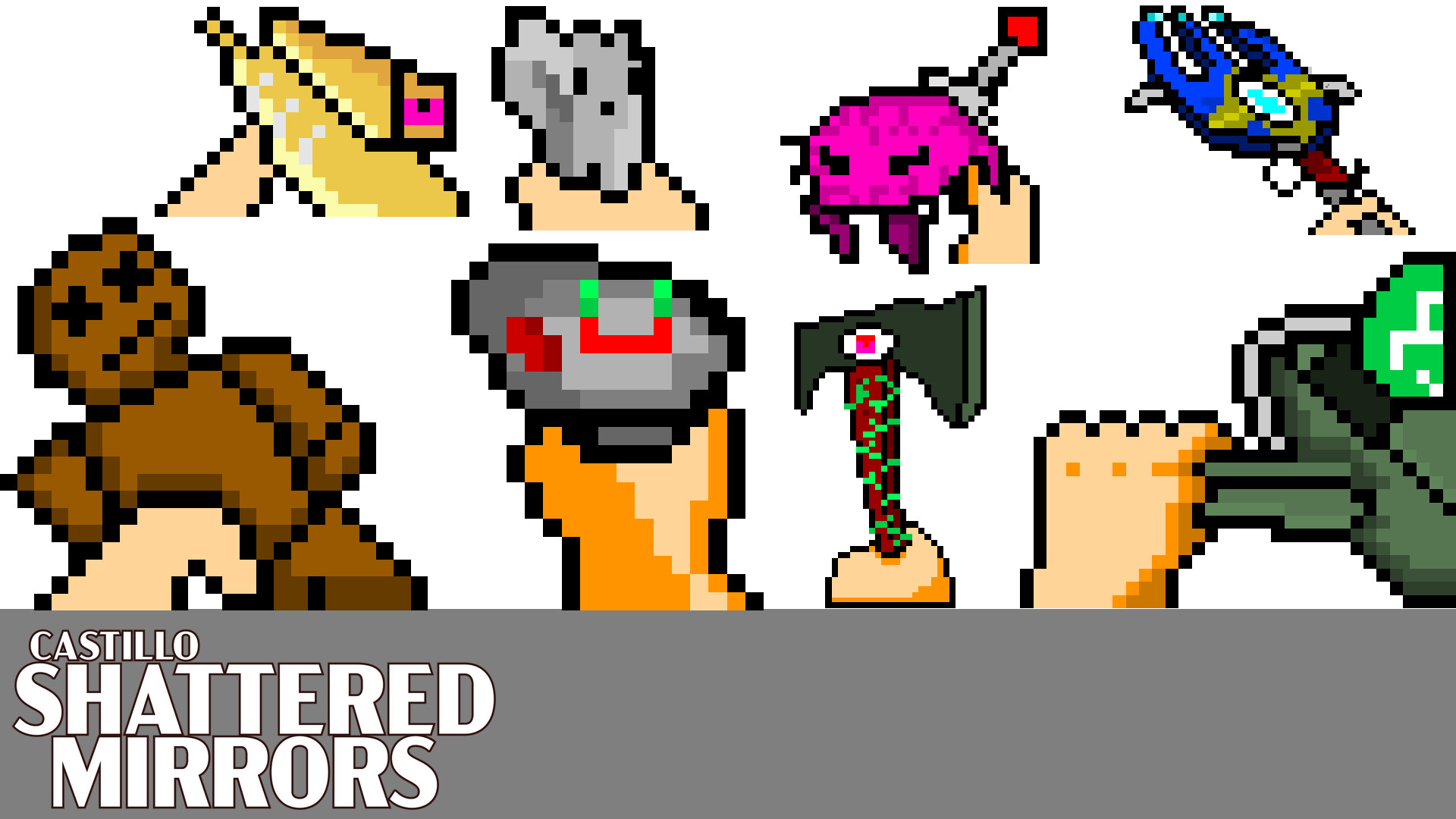 ArtStation - Weapon Art - CASTILLO: Shattered Mirrors