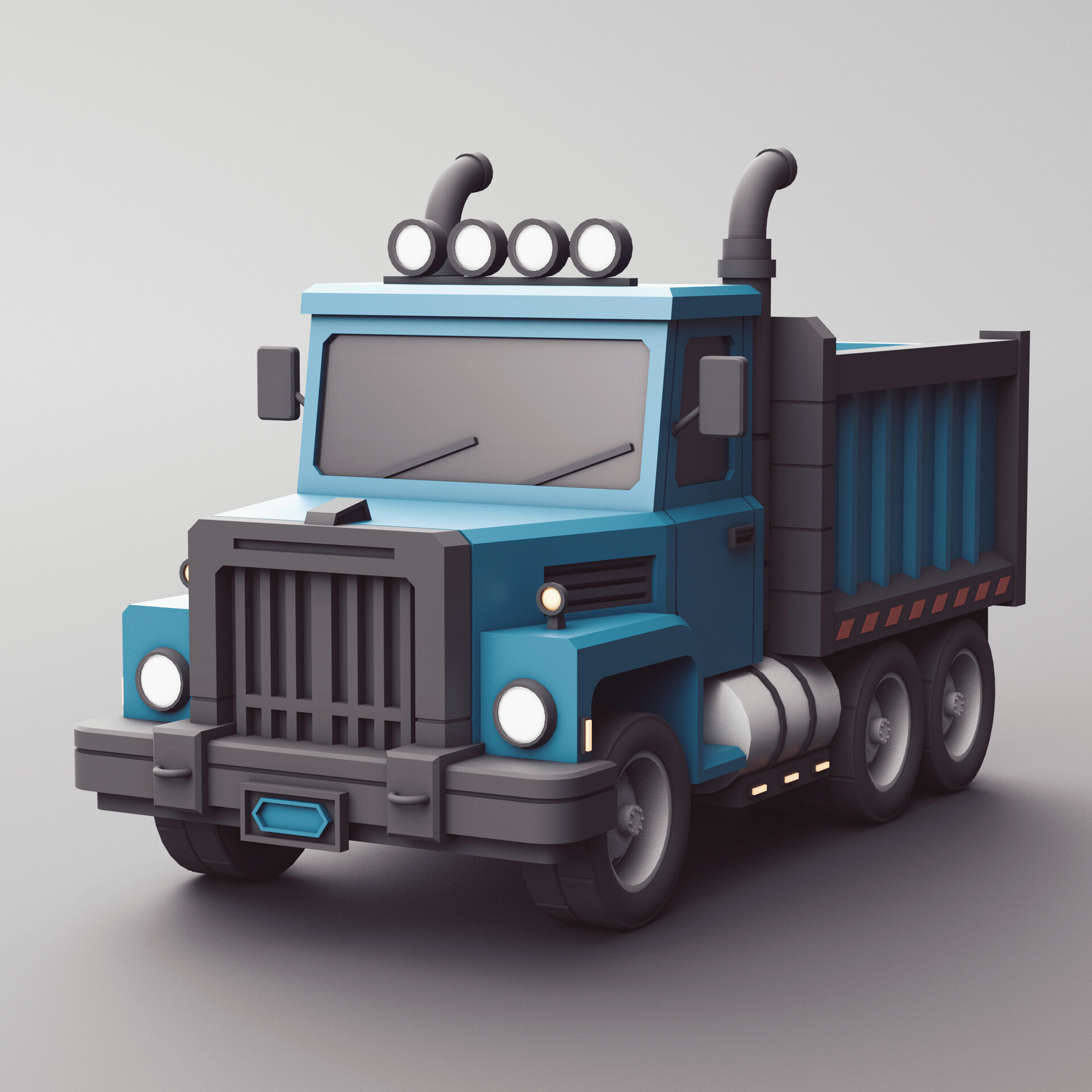 ArtStation - Cartoon Truck 04