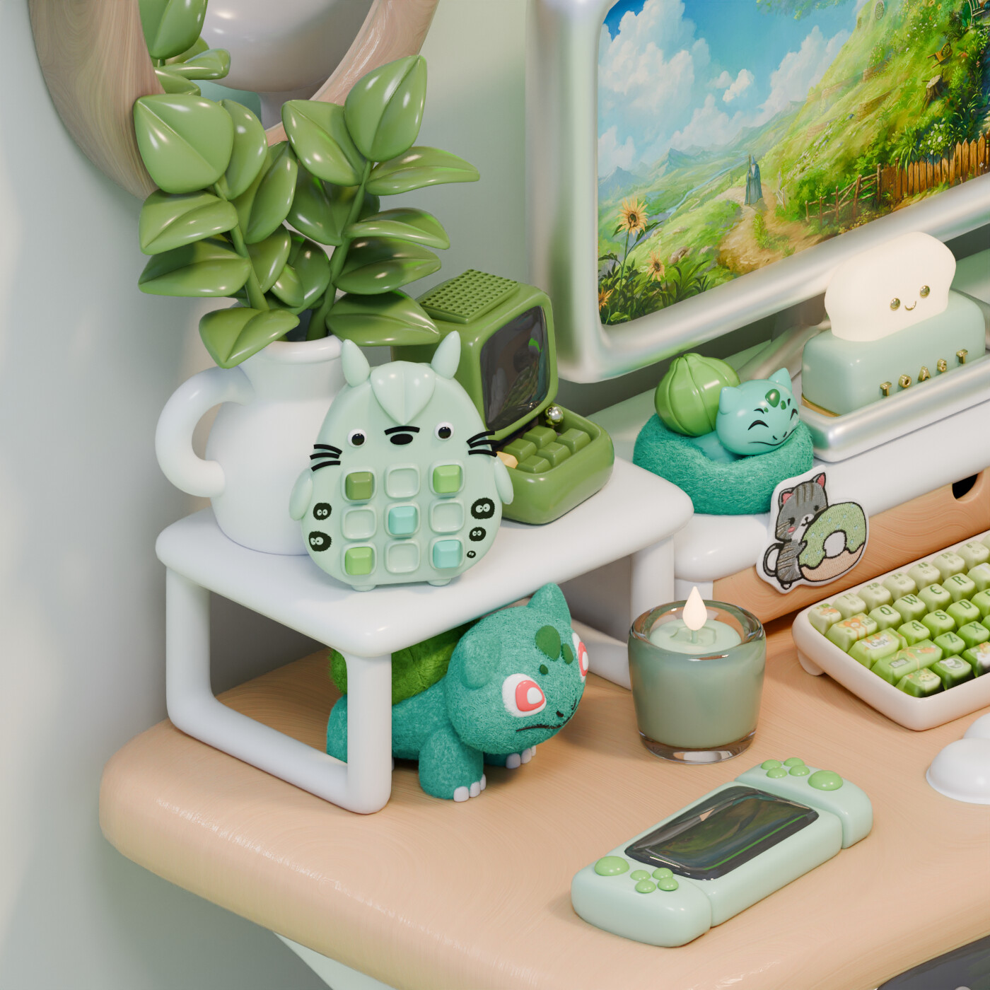 Sysina - Stephi's Desk Setup