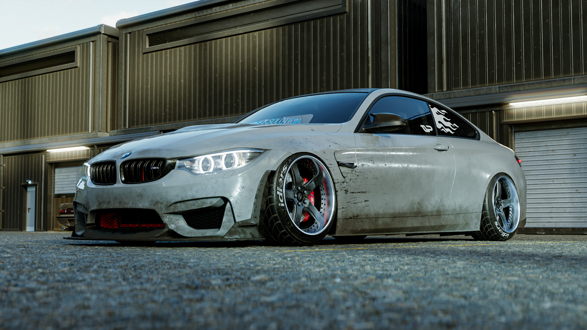 ArtStation - BMW M4 Street Solution