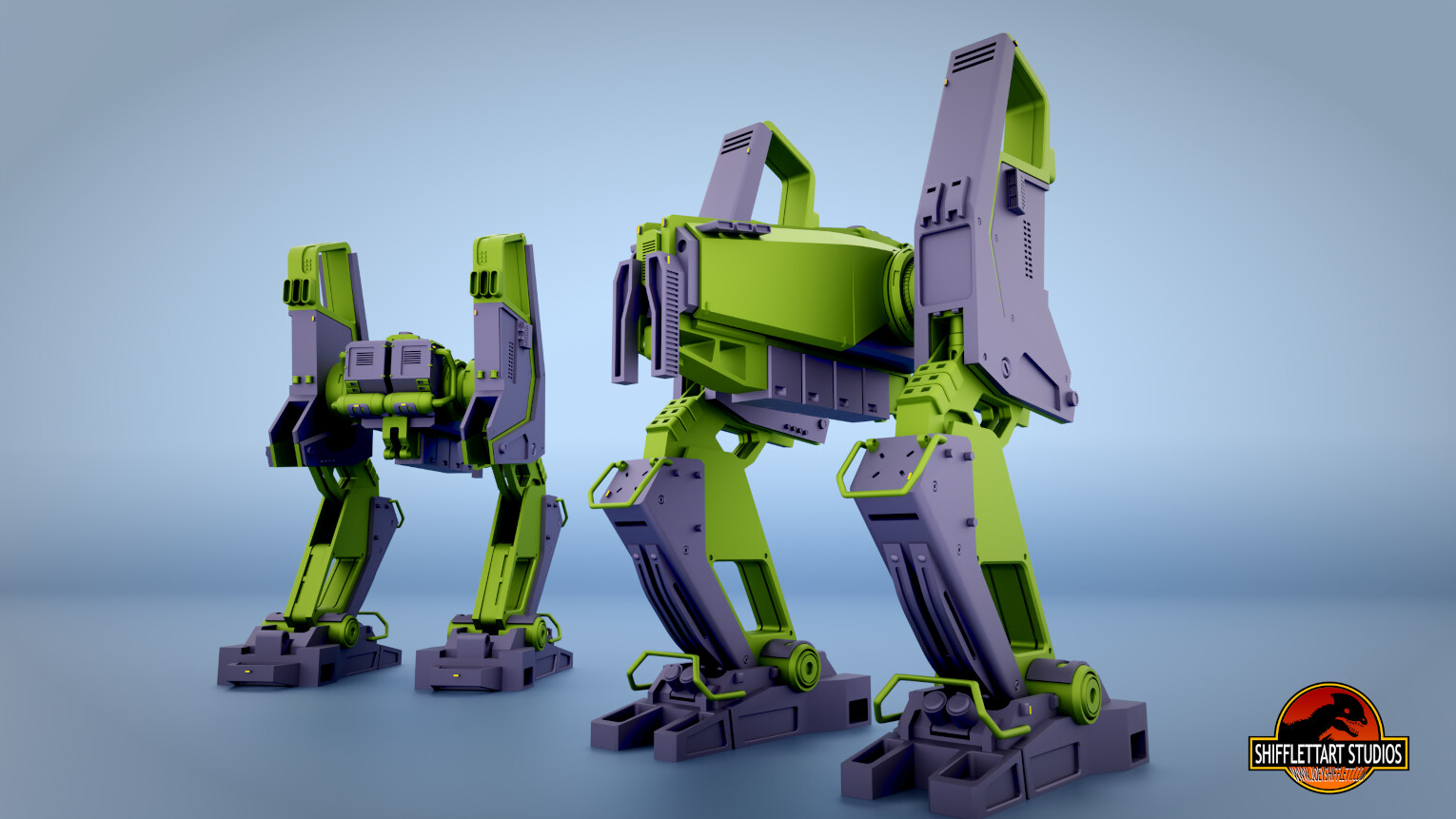 ArtStation - Basic Mech