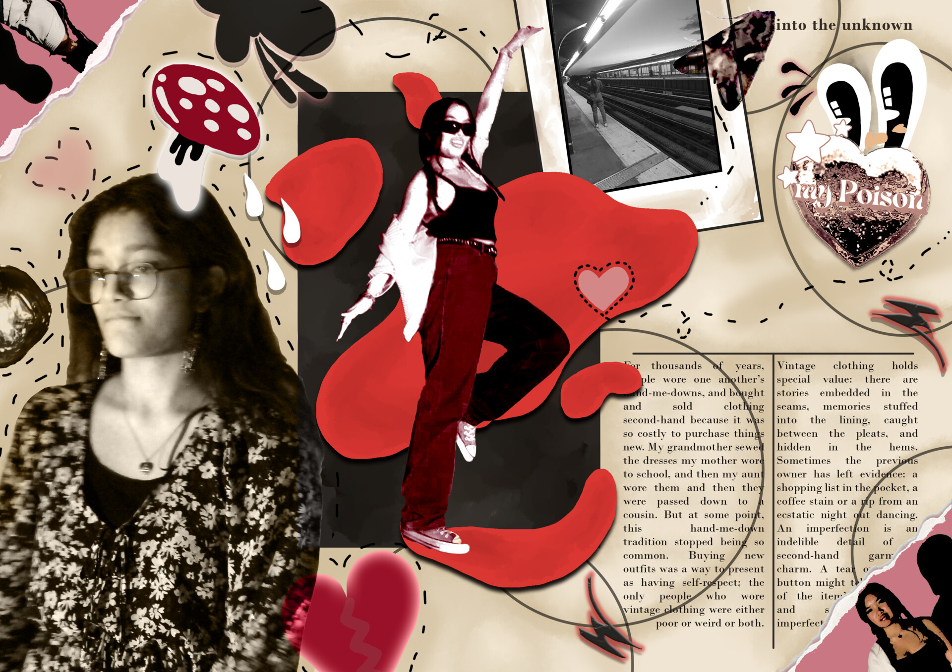 ArtStation - Be My Poison Magazine Spread