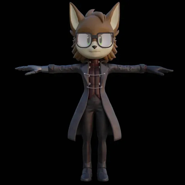 ArtStation - SONIC VRC AVATAR 1