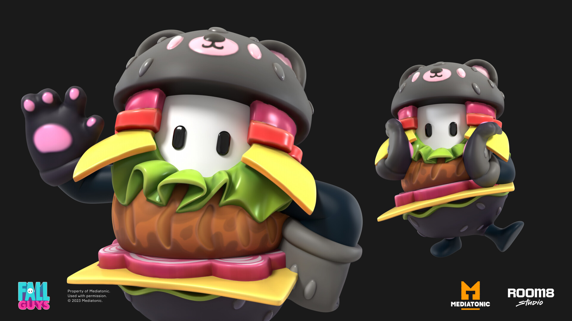 Room 8 Studio - Portfolio - Stylized 3D Characters (Fall Guys)