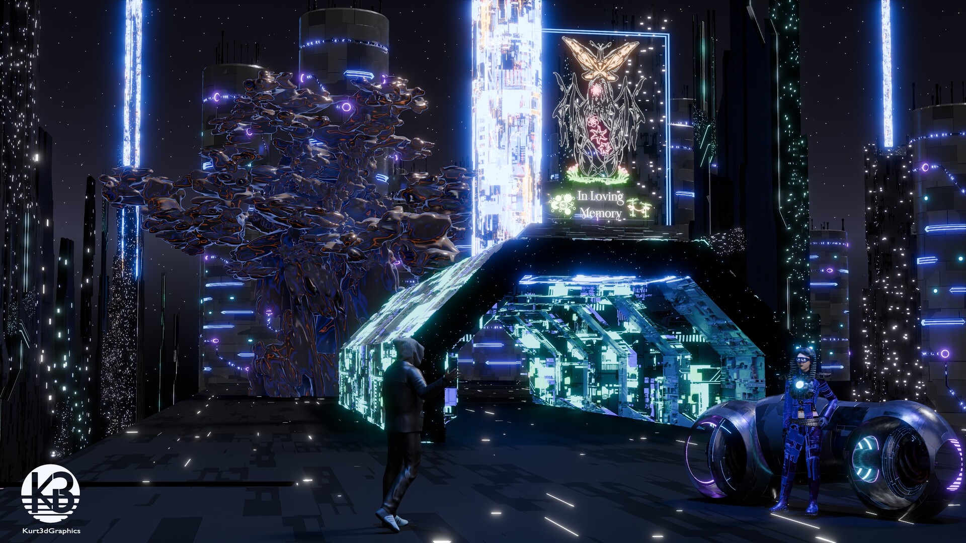 ArtStation - Xenoscape Maximum: Neon Memory Lane