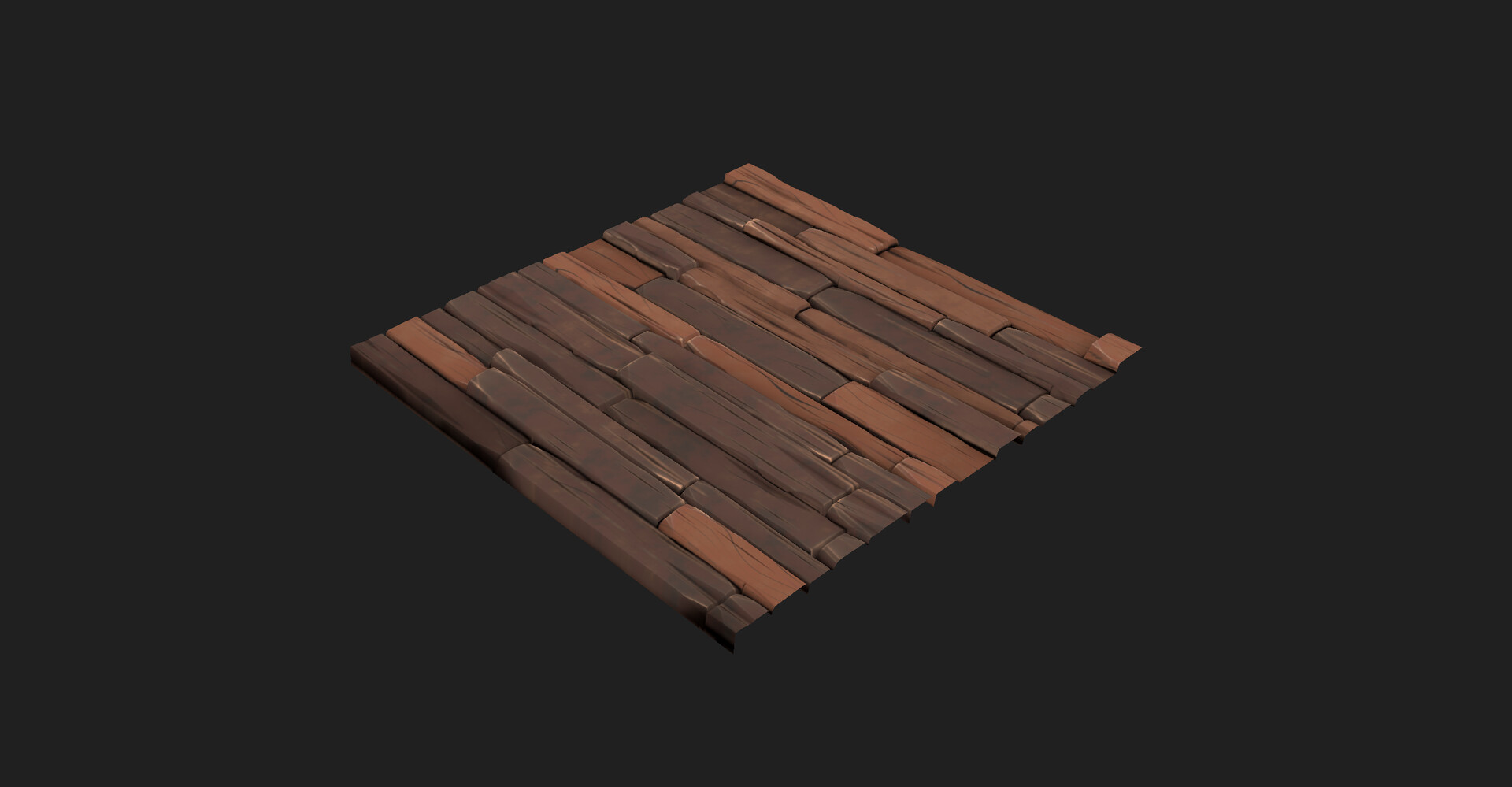 ArtStation - Stylized Wooden FLoor