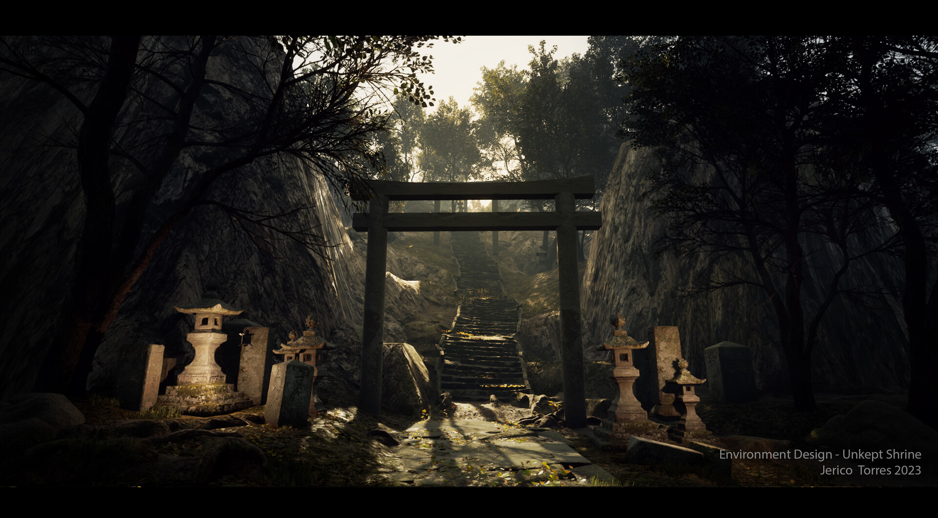 ArtStation - Unkept Shrine 2