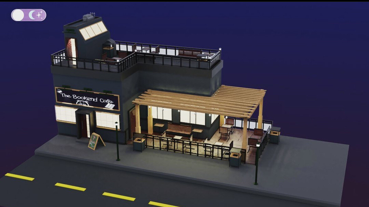 ArtStation - 3D cafe