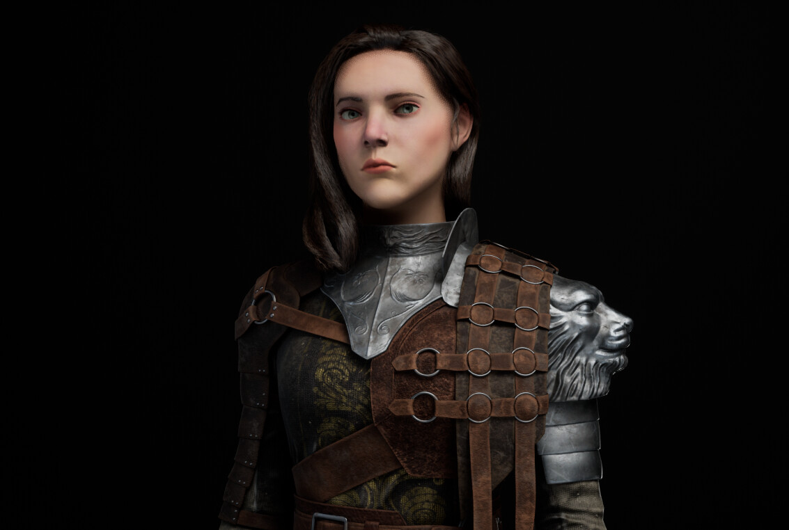ArtStation - Medieval Woman