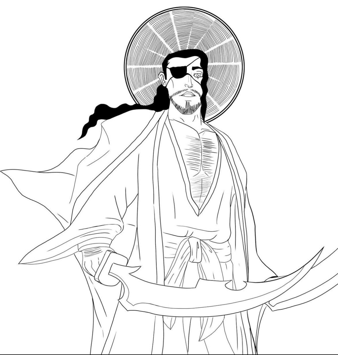 gol d roger coloring pages