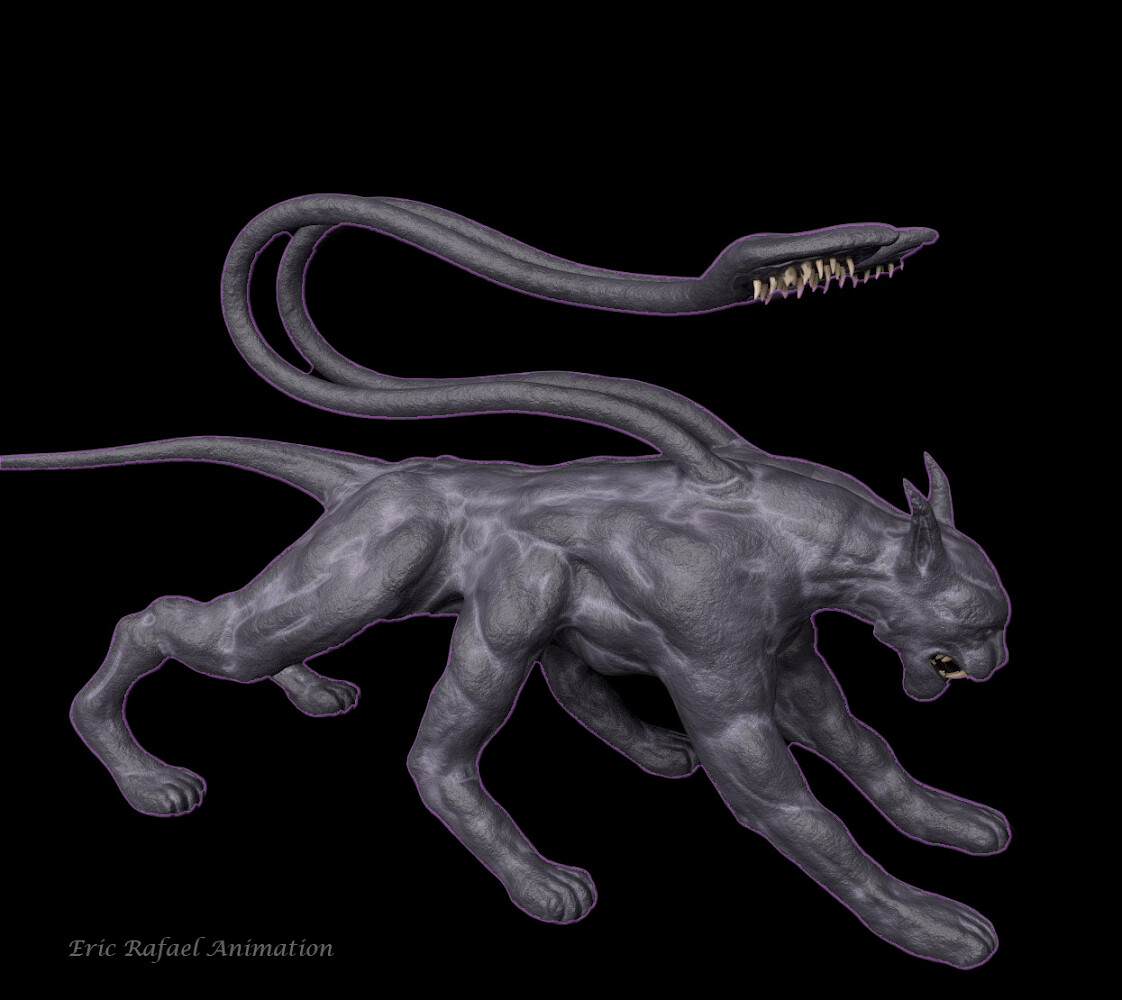 ArtStation - Displacer Beast