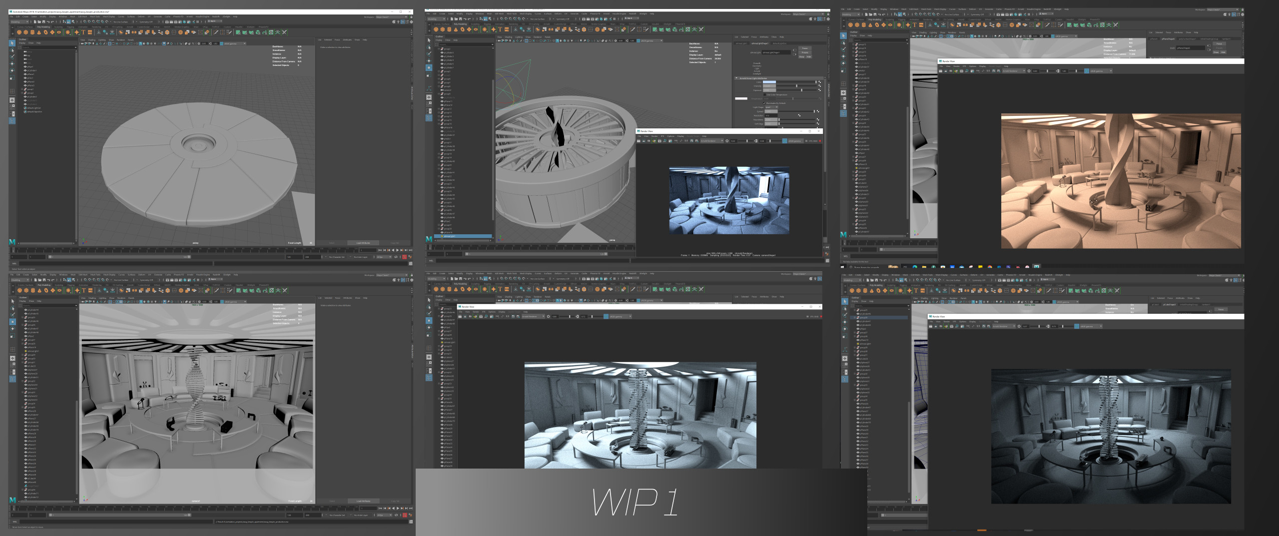 Al Seymour - Star Wars - Lando's Cloud City Apartment