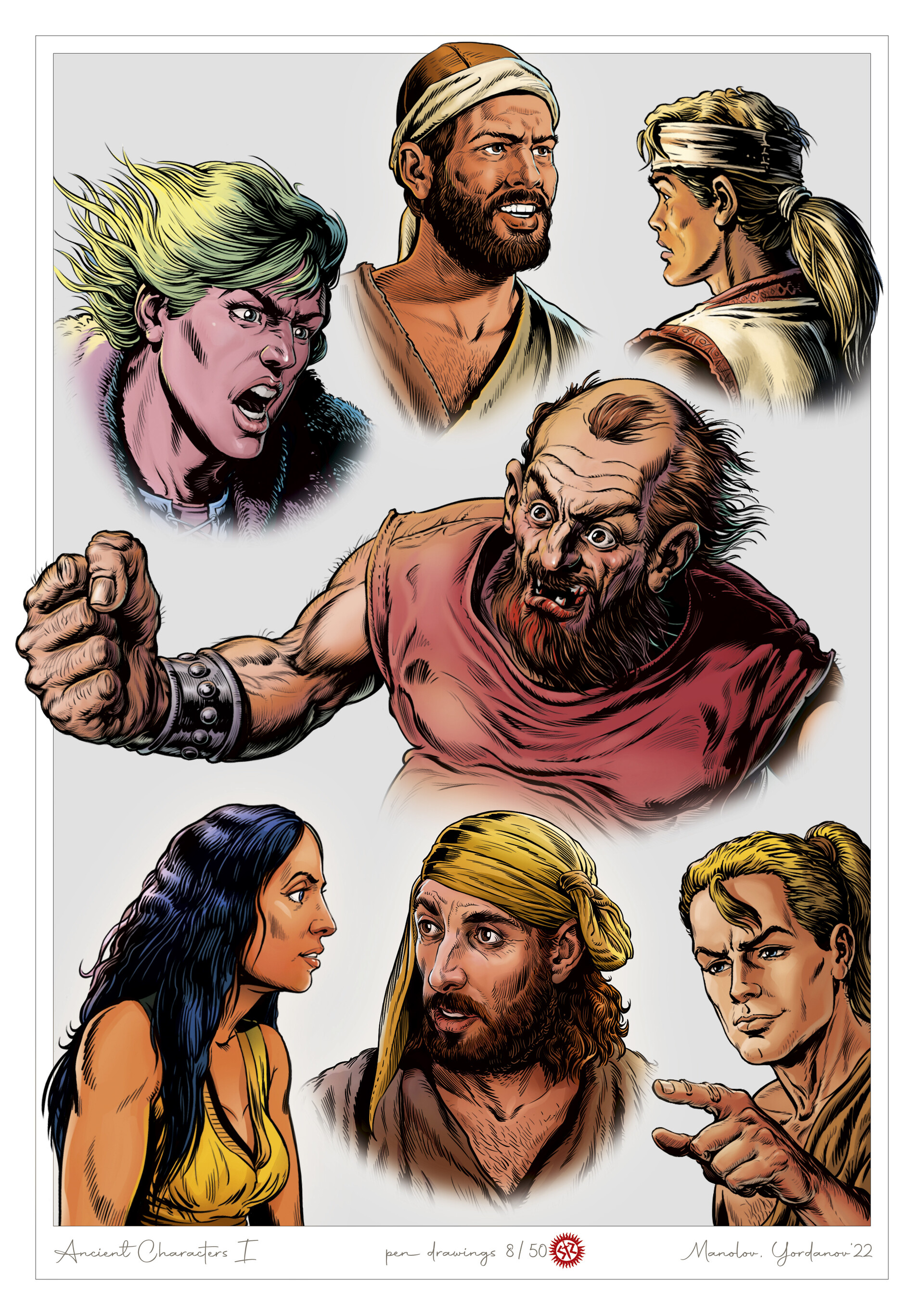 ArtStation - Ancient Characters I - with Yordanov