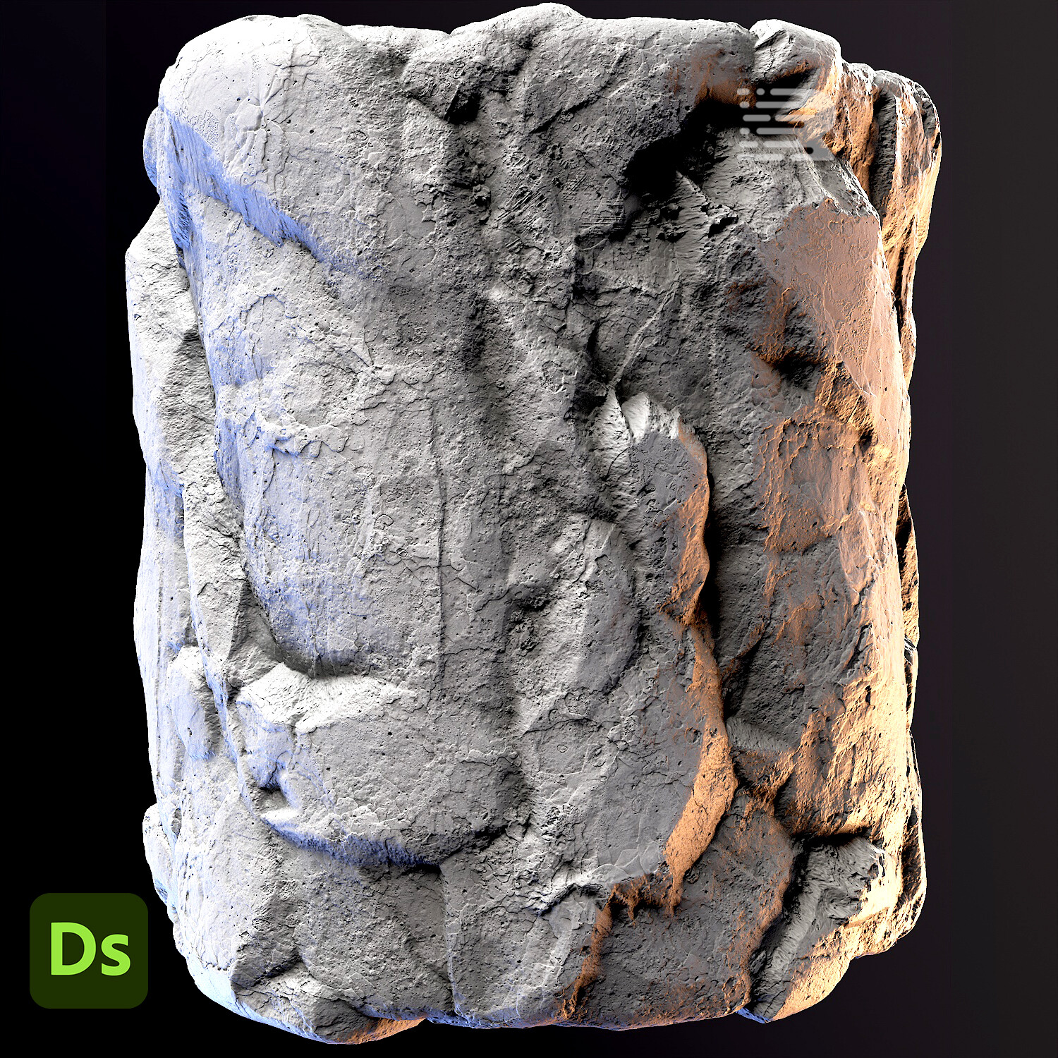 ArtStation - Rock & Cliff Displacement