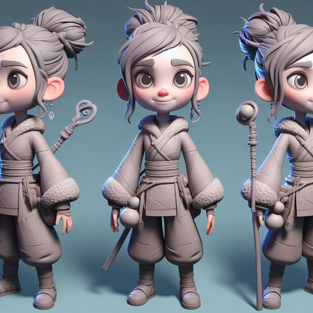 ArtStation - 3d character for animation