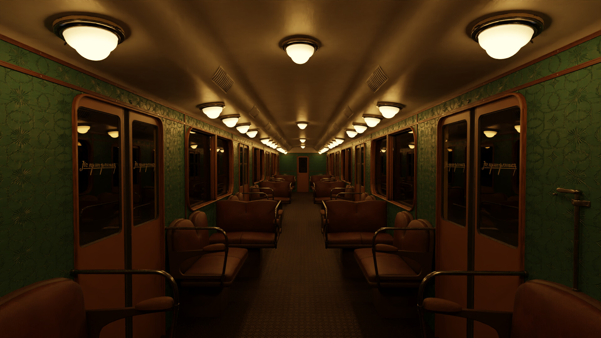 ArtStation - Subway experimental retro train '81-701'(G) type