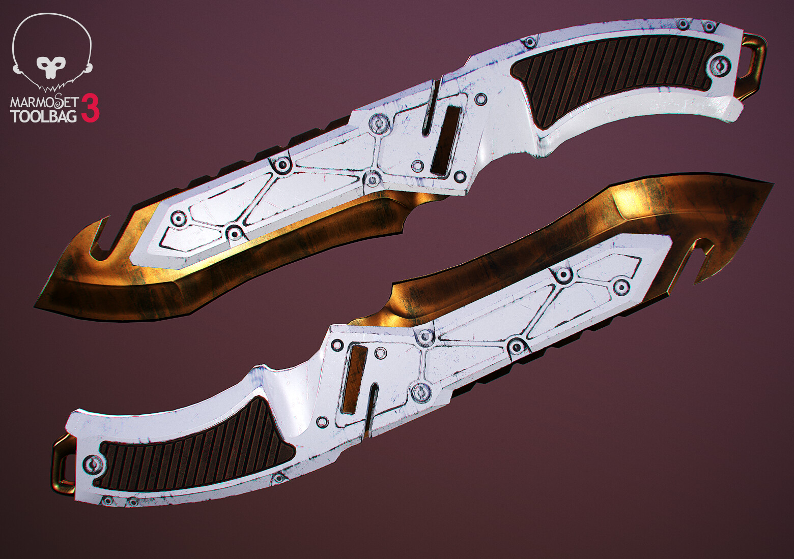 ArtStation - Cyber Knife v1.0