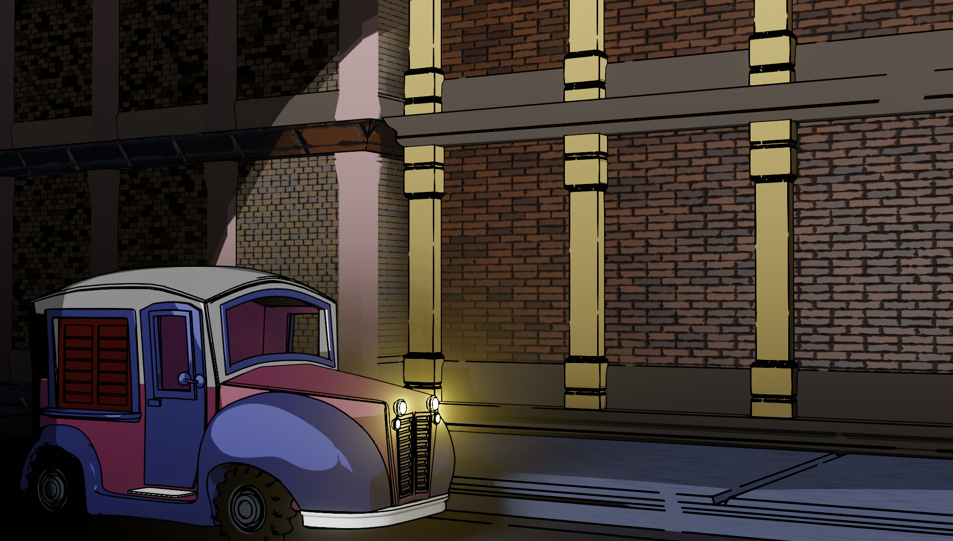 ArtStation - Midnight town