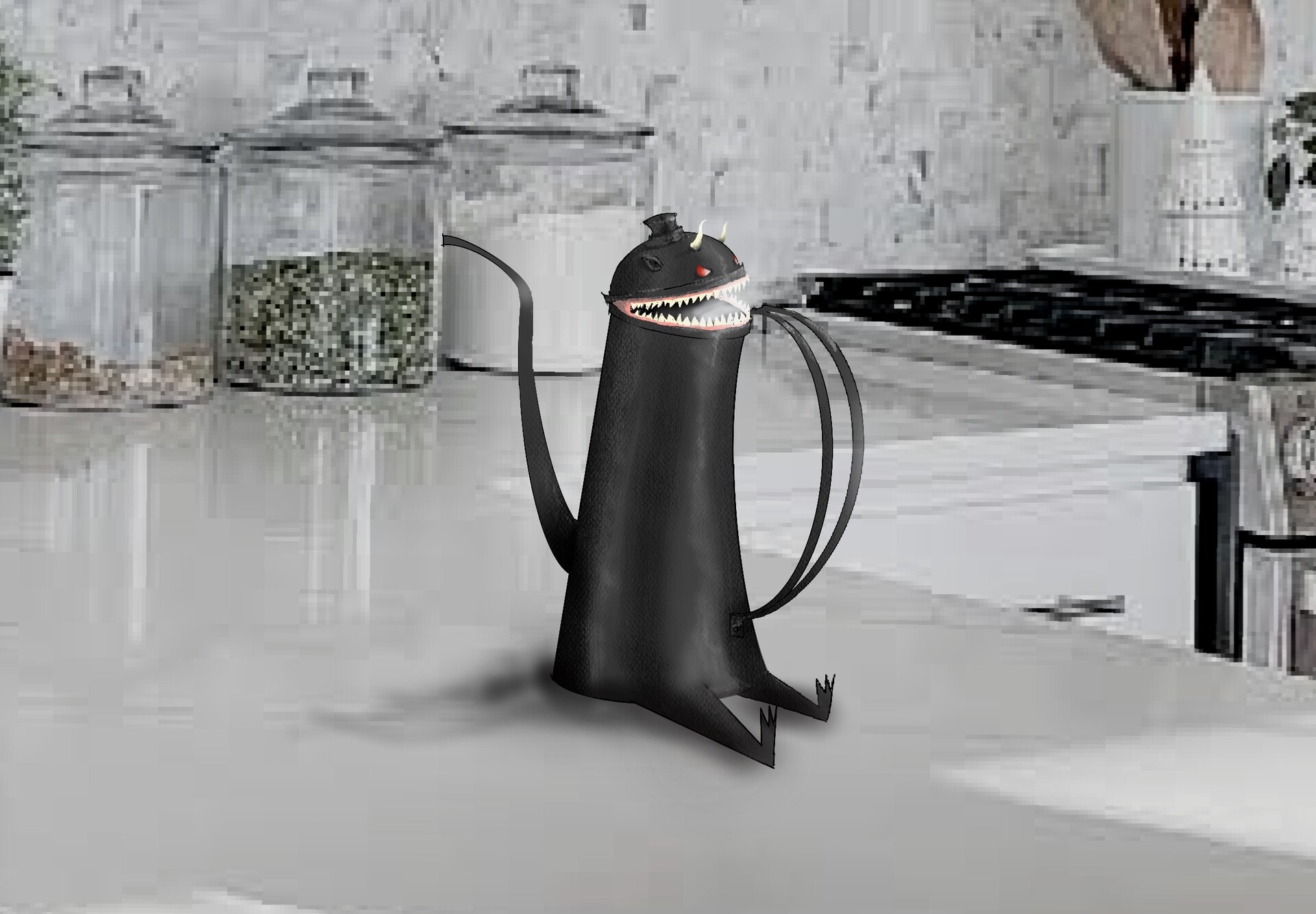 ArtStation - Hell Kitchen Kettle