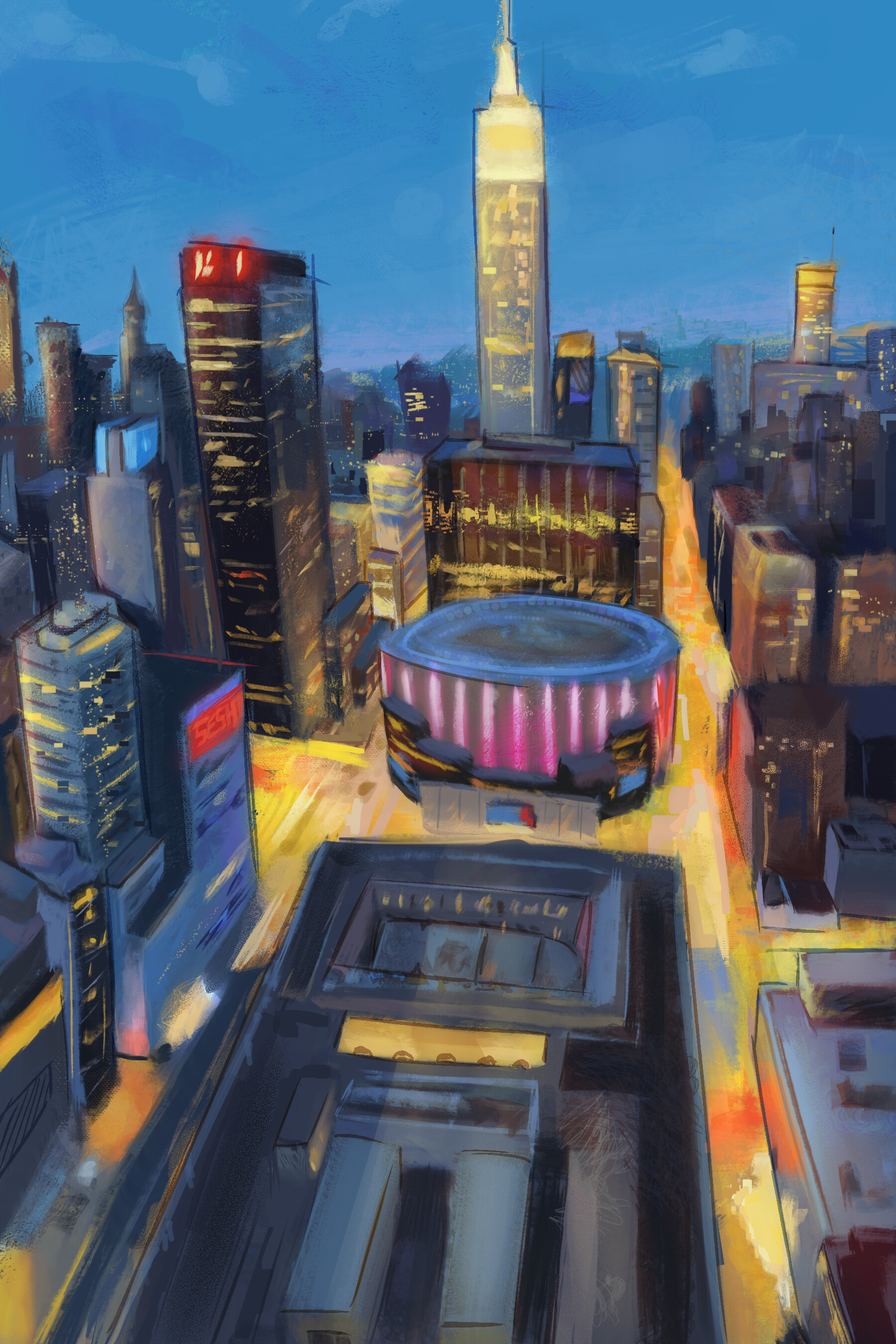 ArtStation - Study 75 - Cityscape