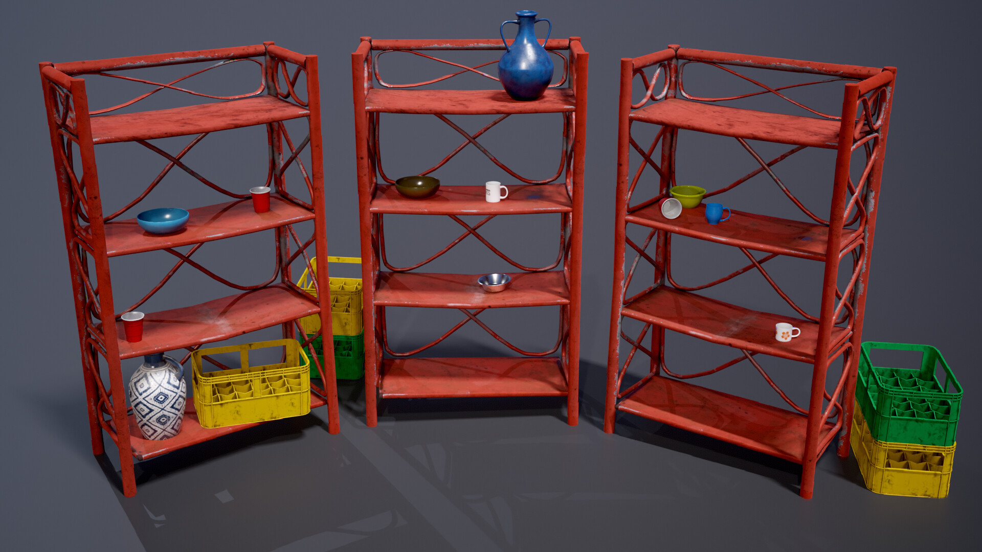 Coded Arts - Livingroom Props Collection